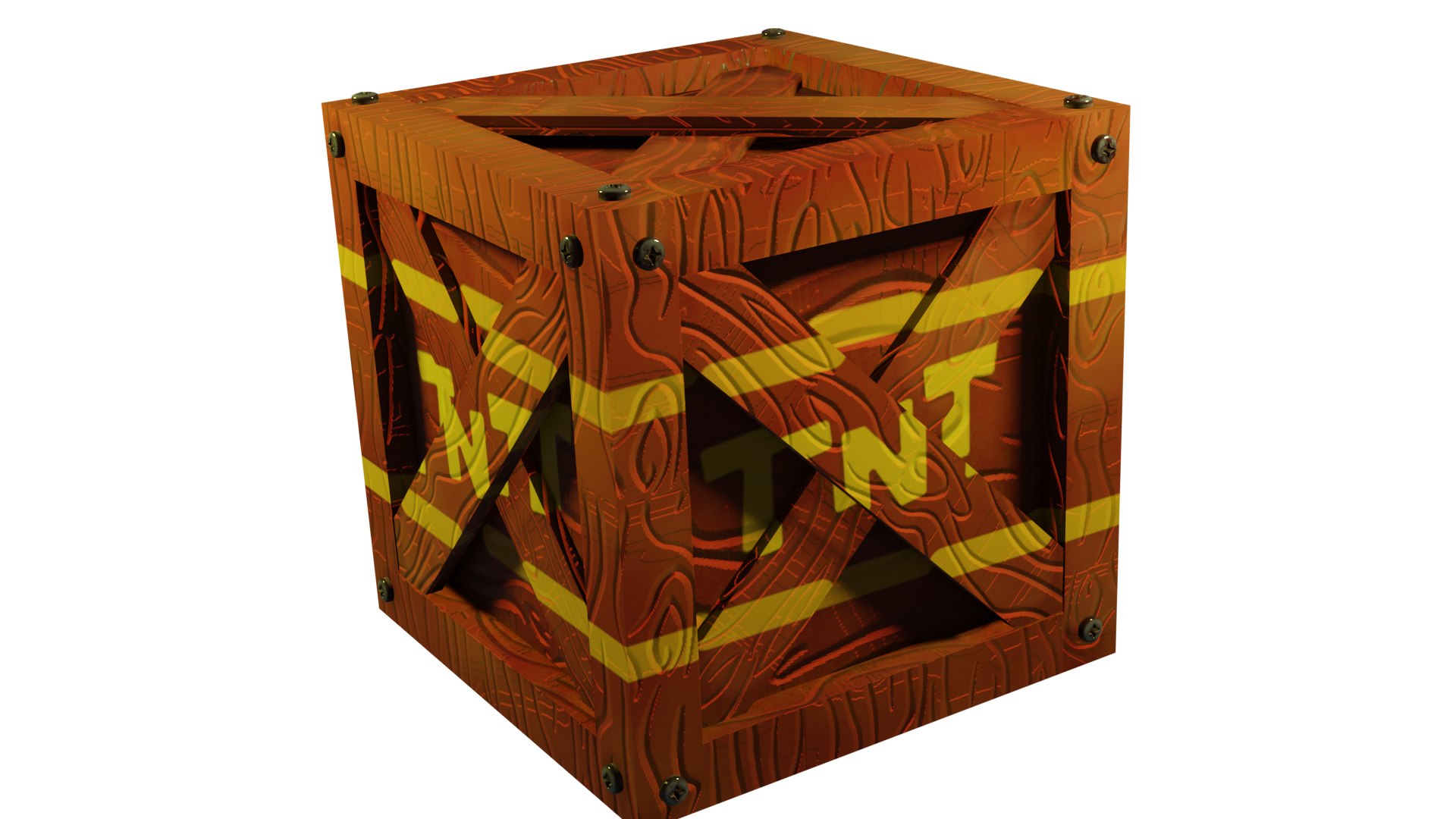 3D Box Tnt Model - TurboSquid 1763350