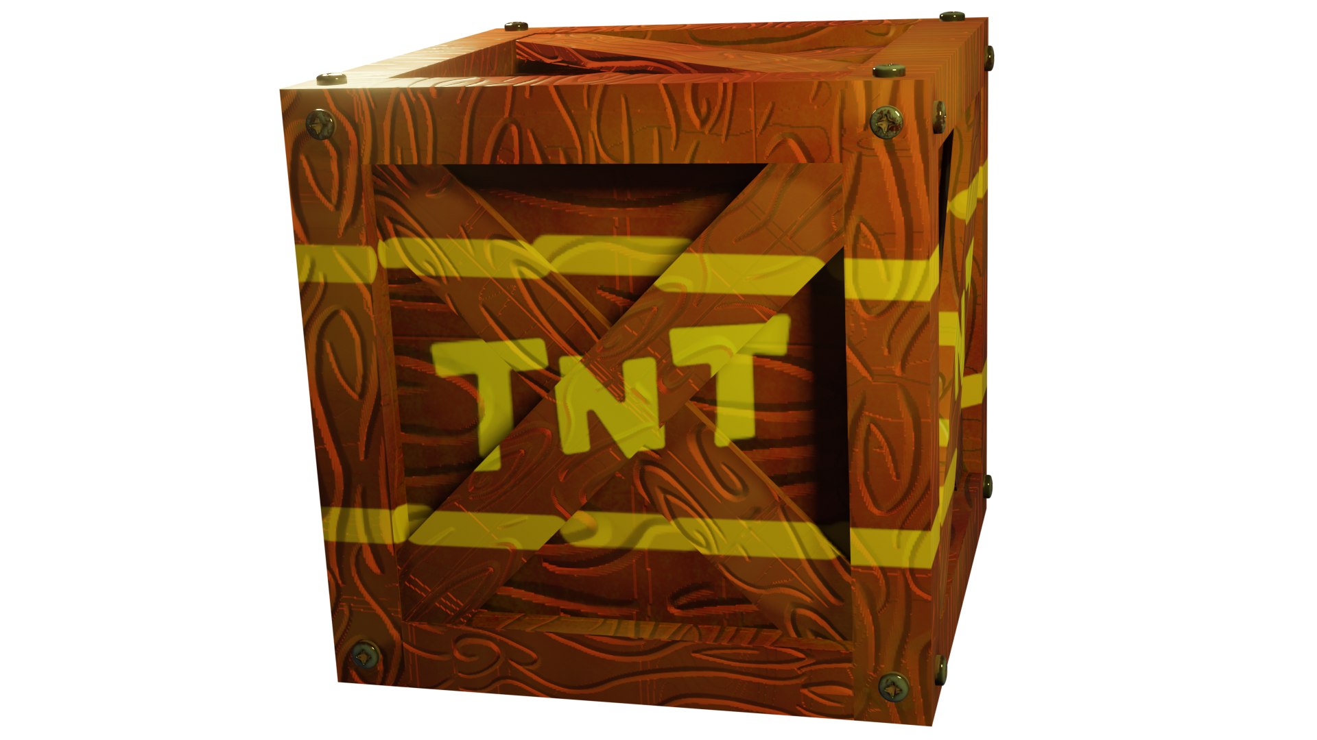 3D Box Tnt Model - TurboSquid 1763350