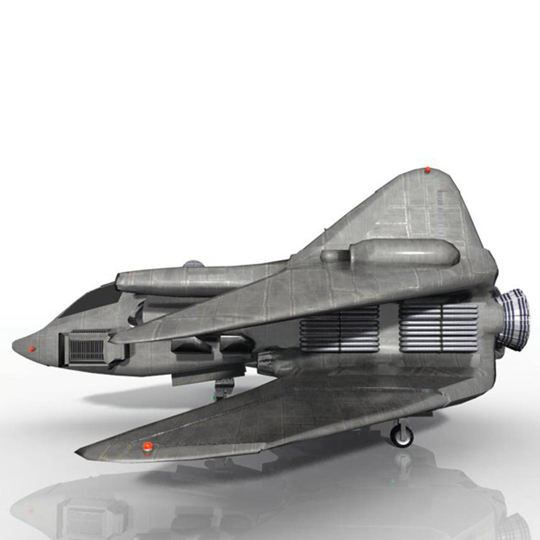Hades Star Fighter Space 3d Model