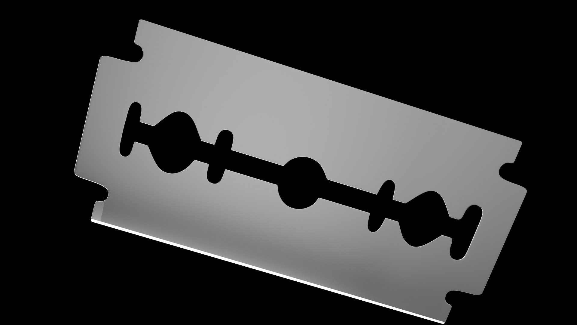 3D Razor Blade Model - TurboSquid 2327261