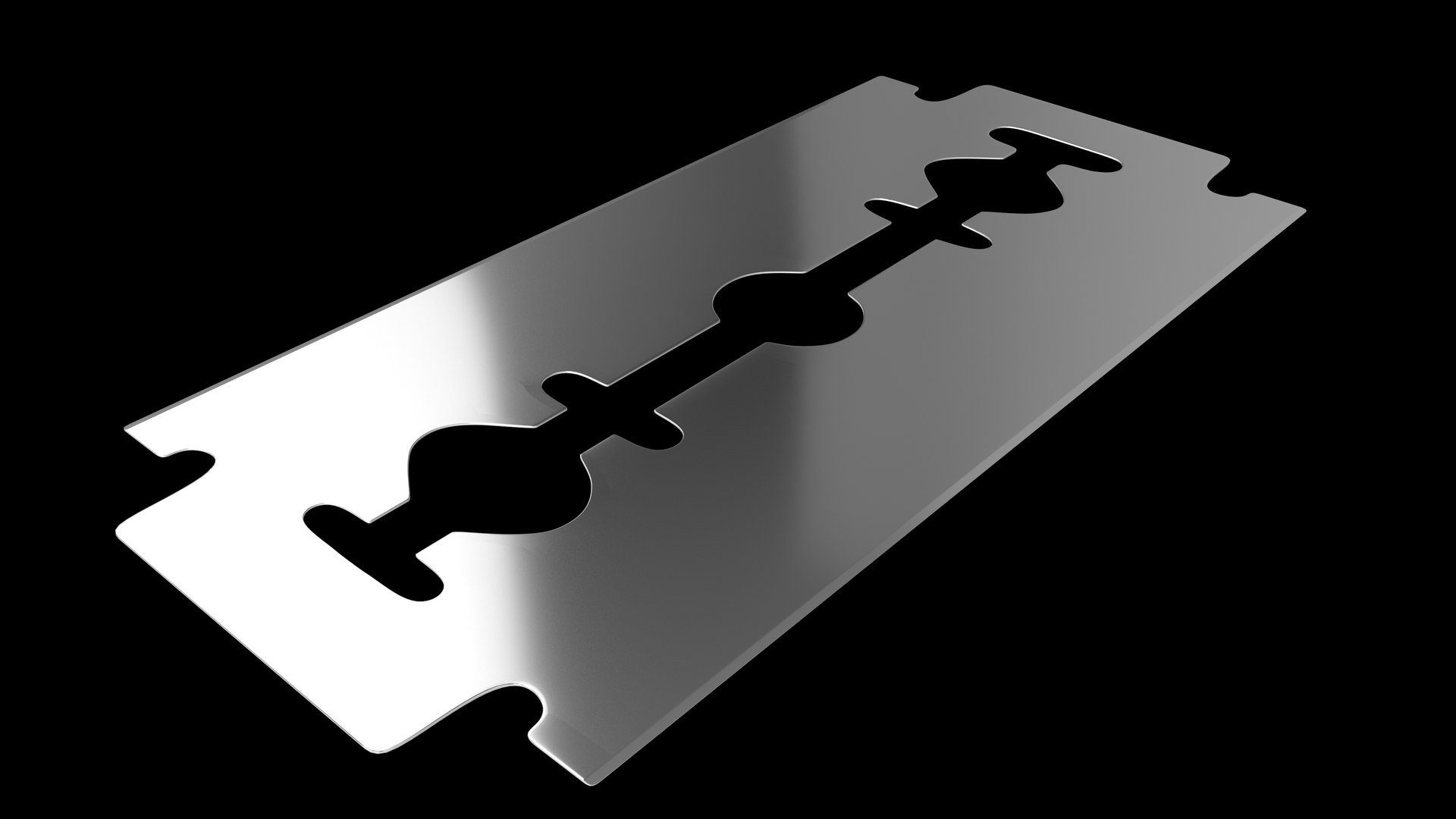 3D Razor Blade Model - TurboSquid 2327261