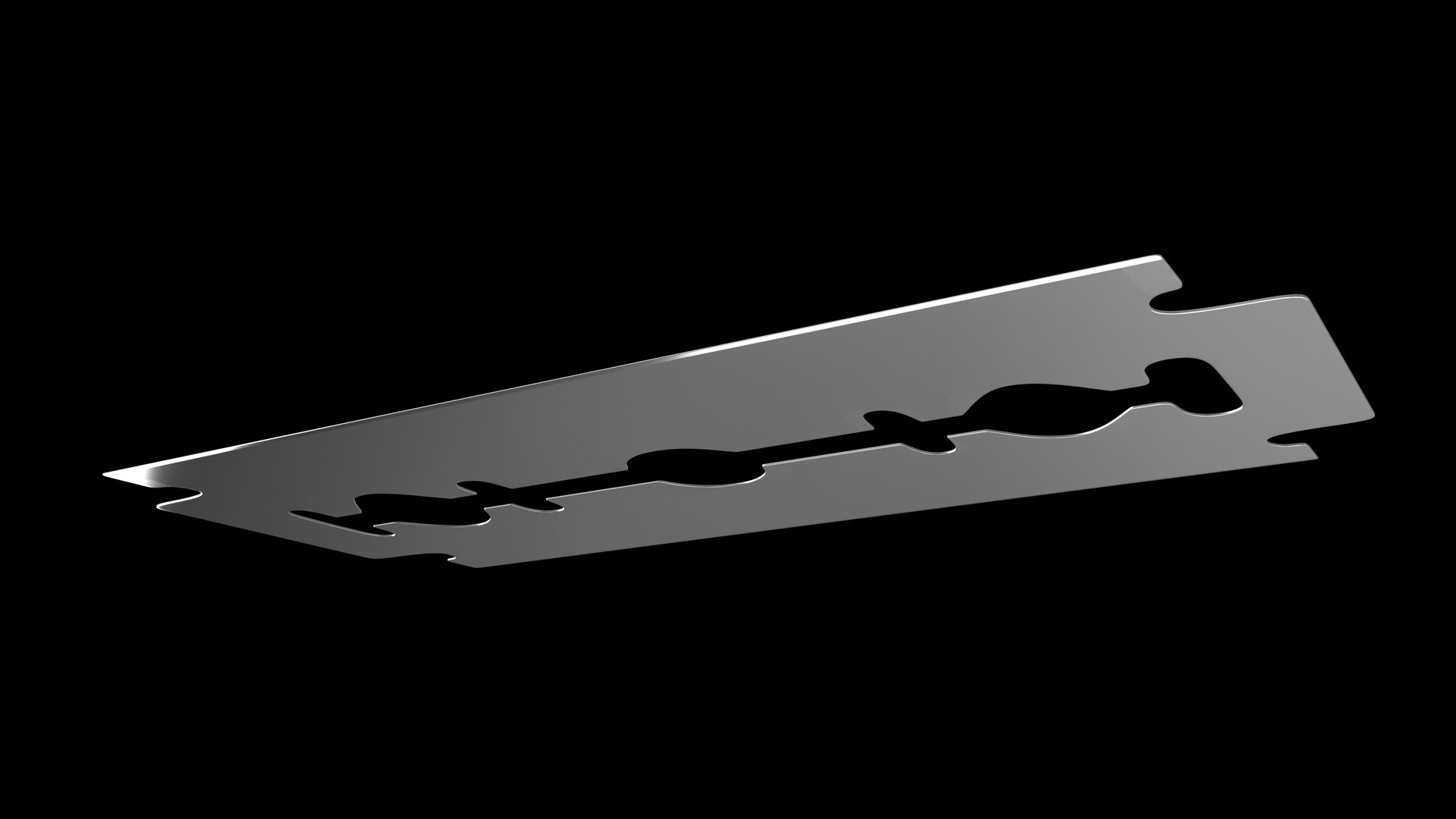 3D Razor Blade Model - TurboSquid 2327261