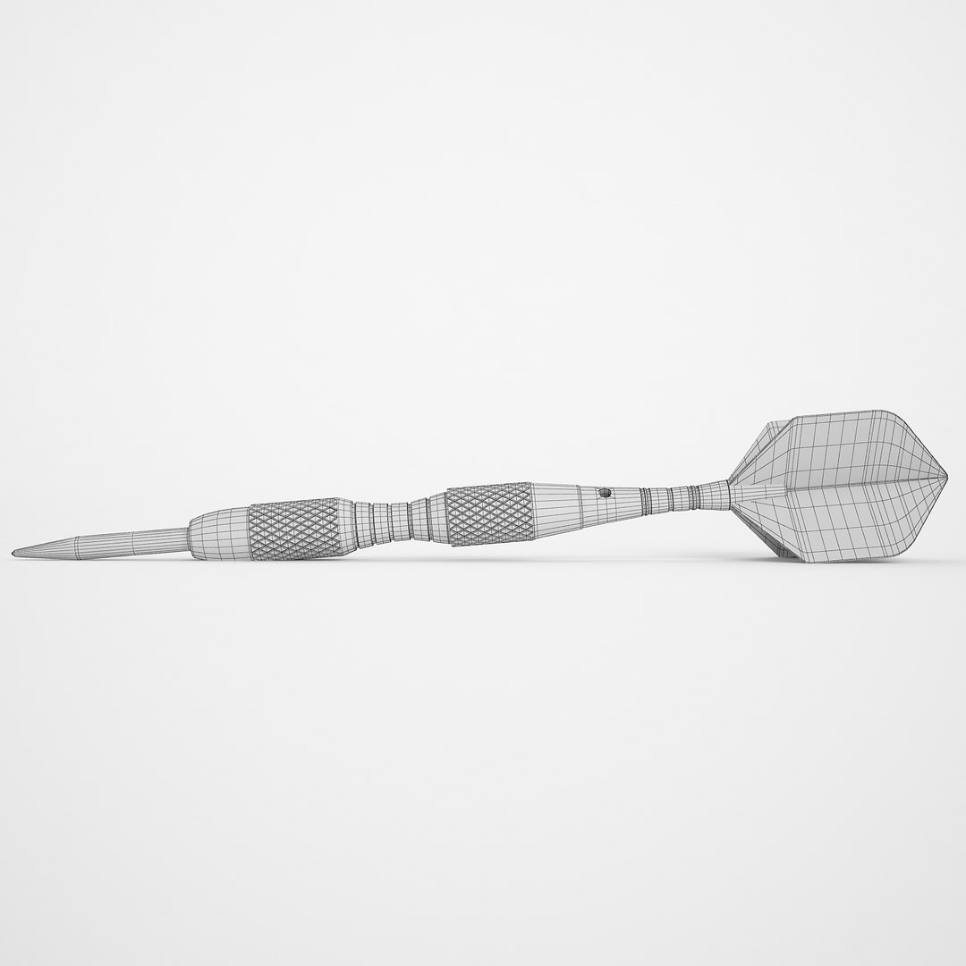 3d dart needle model