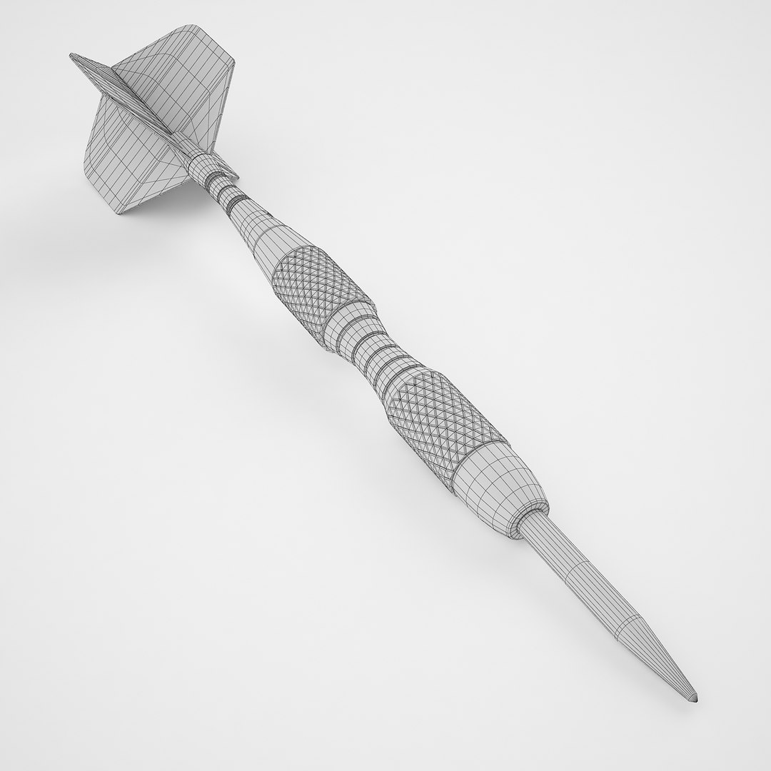 3d dart needle model