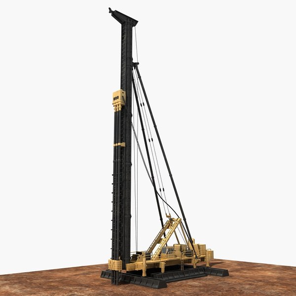 3D Pile-Driver Models | TurboSquid