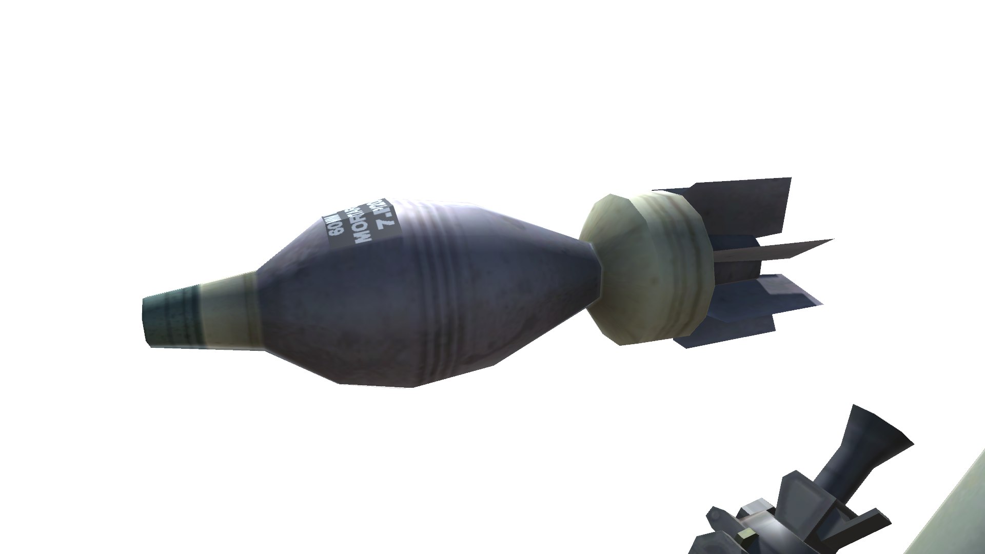 08-mortar-gun Model 3d Game Ready Model Low-poly 3D Model 3D Model ...