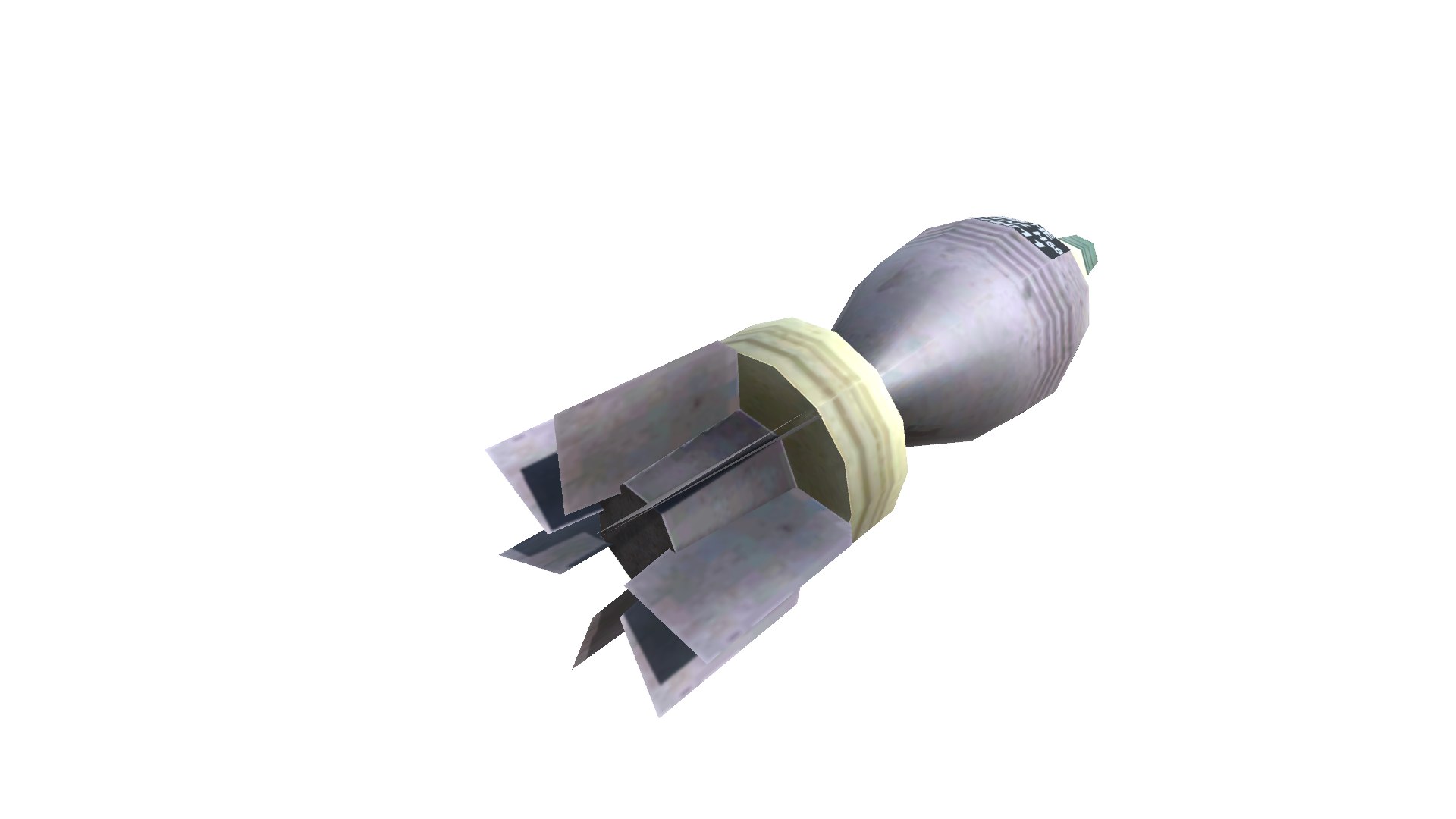 08-mortar-gun Model 3d Game Ready Model Low-poly 3D Model 3D Model ...