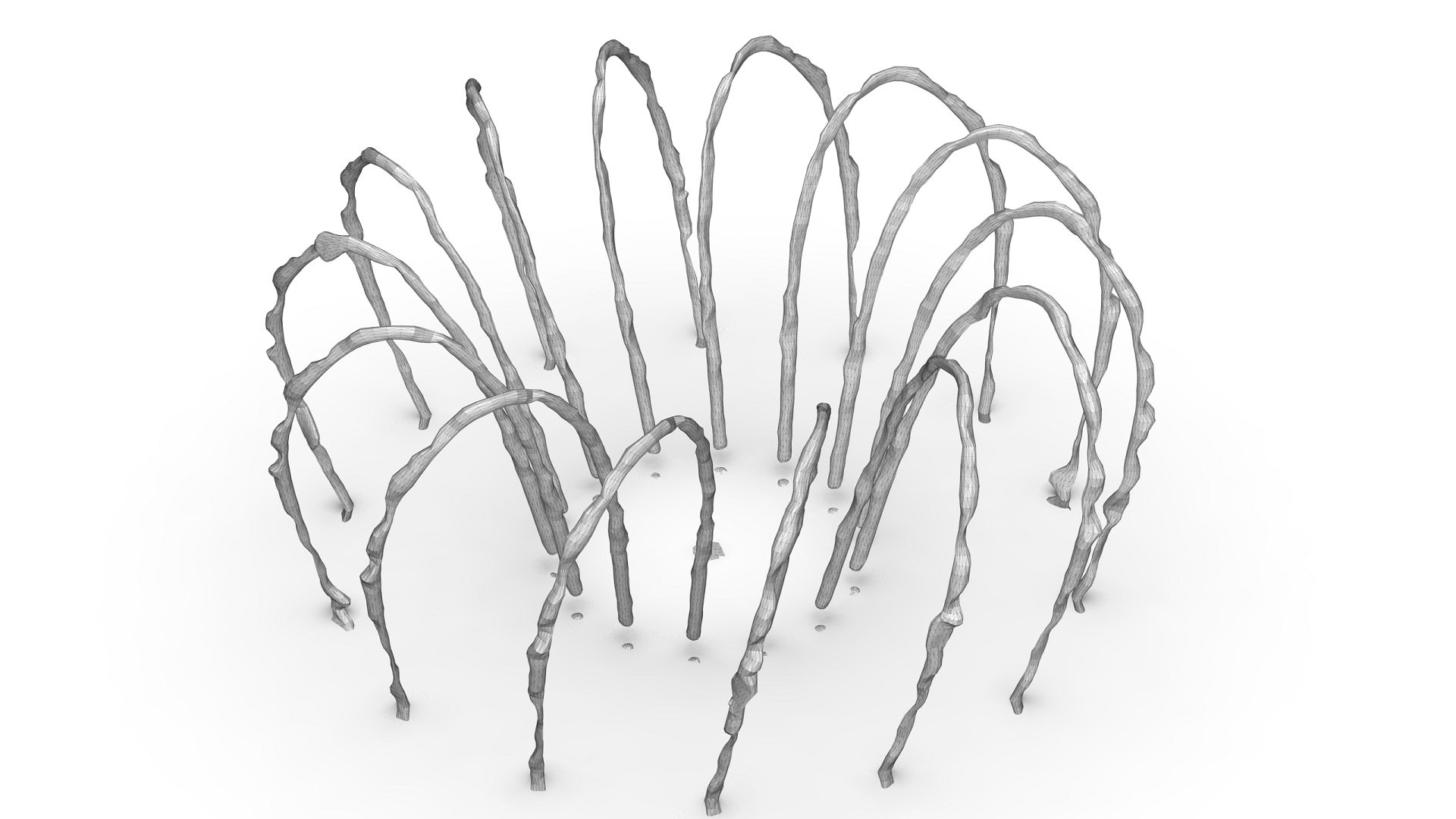 Fountain Water Effect 3D Model - TurboSquid 1918704