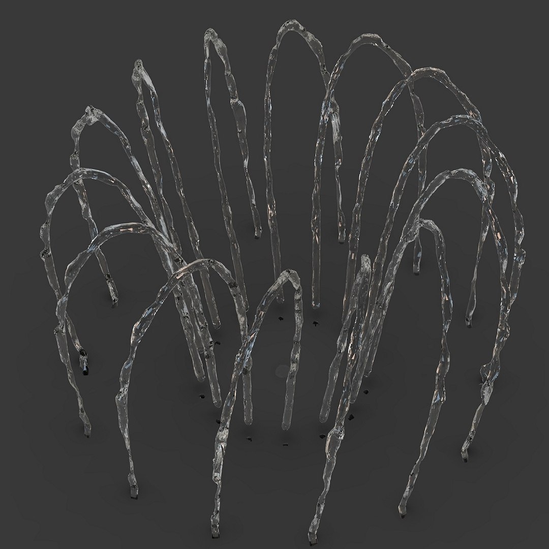Fountain Water Effect 3D Model - TurboSquid 1918704