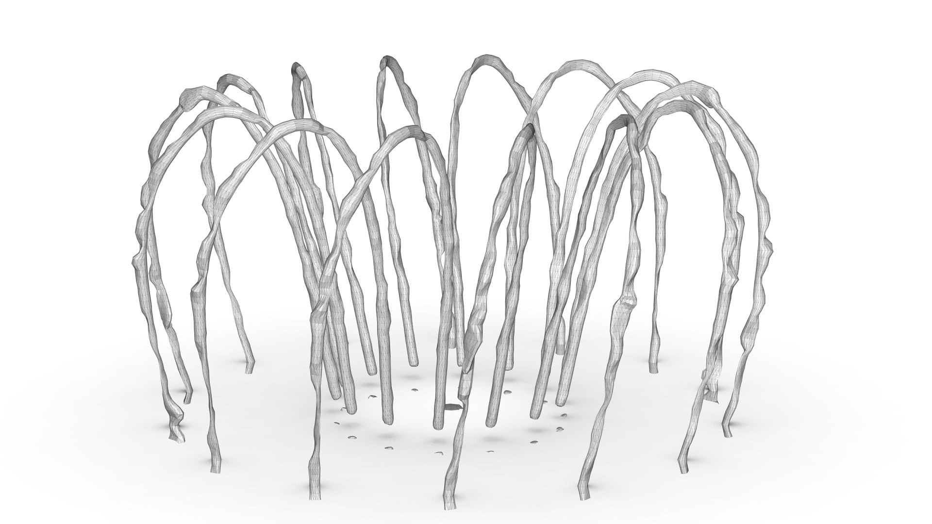 Fountain Water Effect 3D Model - TurboSquid 1918704