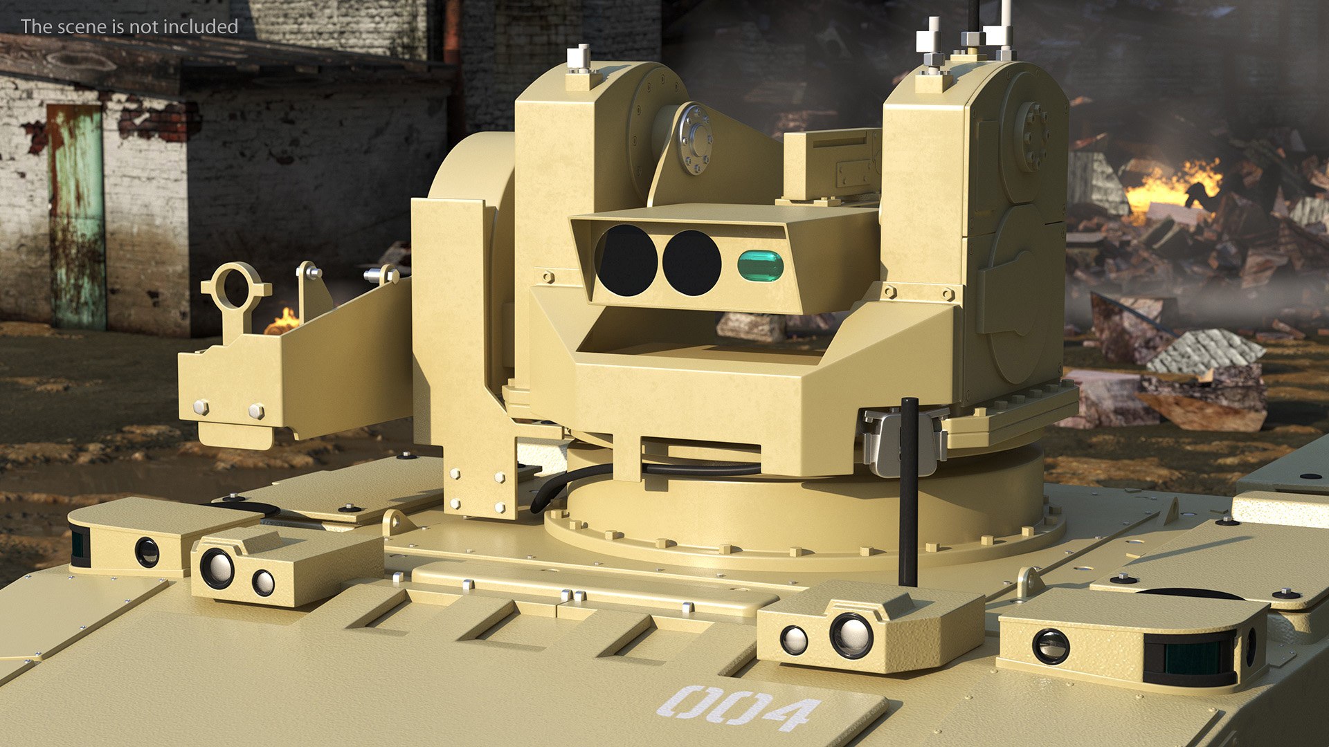 3D Military Robot Scout Rigged For Cinema 4D - TurboSquid 2124309