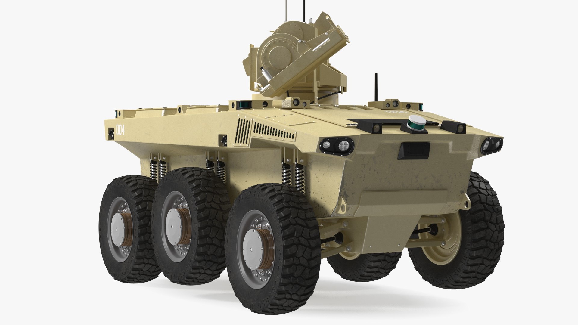 3D Military Robot Scout Rigged For Cinema 4D - TurboSquid 2124309