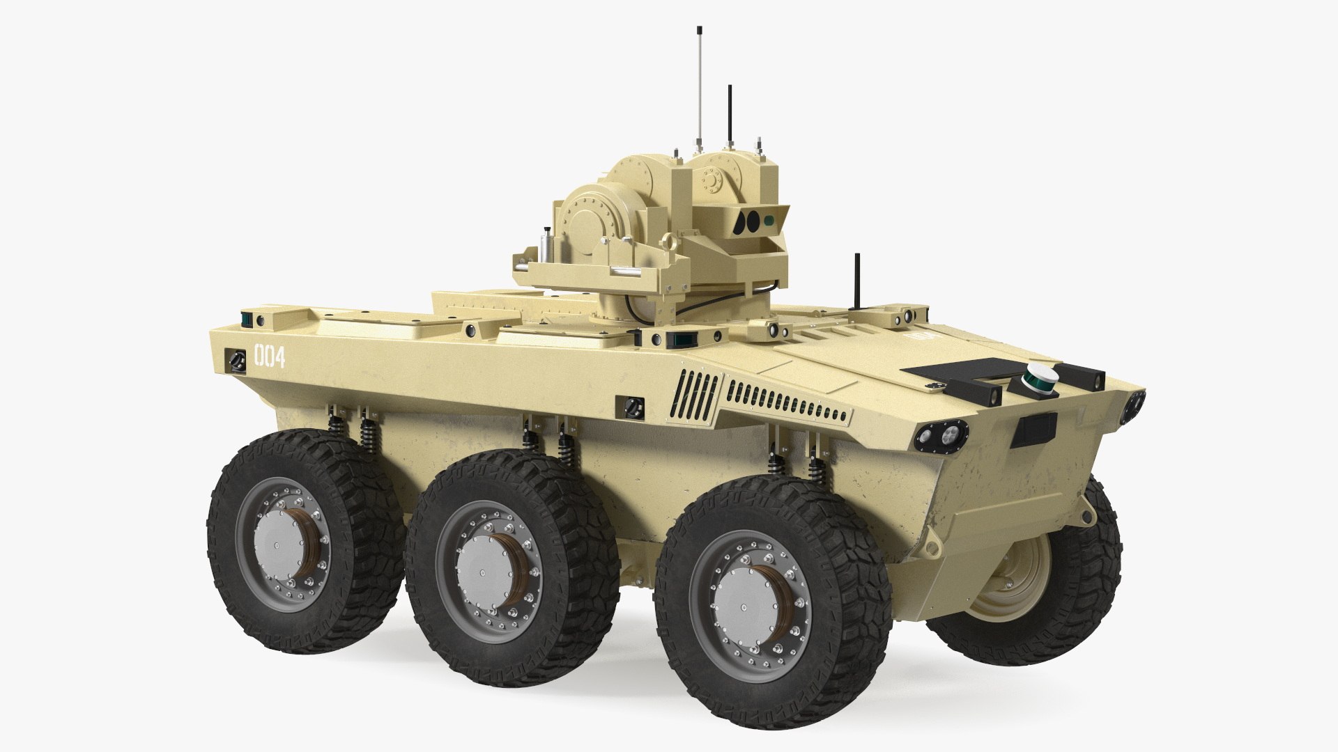 3D Military Robot Scout Rigged For Cinema 4D - TurboSquid 2124309