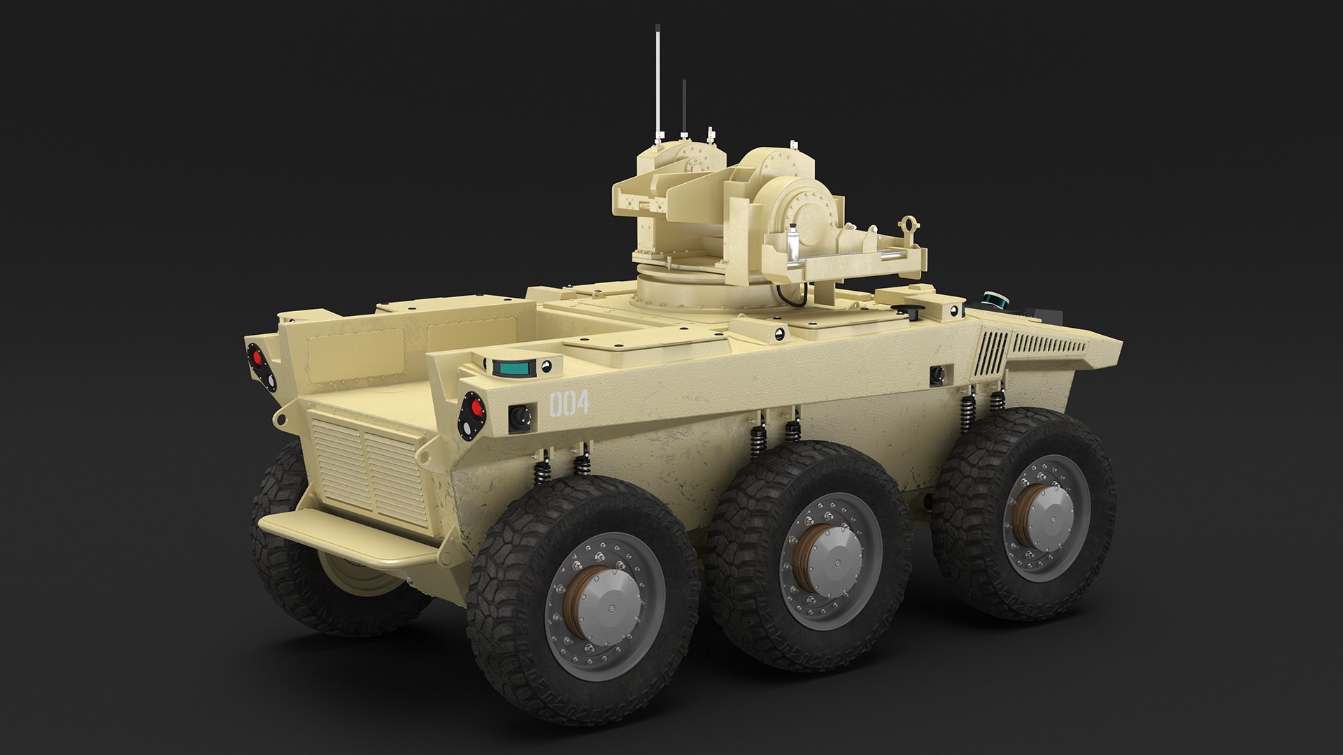 3D Military Robot Scout Rigged For Cinema 4D - TurboSquid 2124309