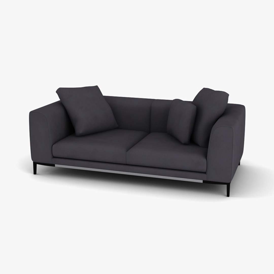 Natuzzi Trevi Sofa 3D model - TurboSquid 1852229