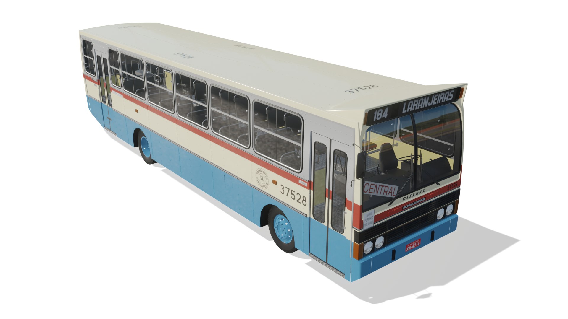 3D Onibus Ciferal Padron Model - TurboSquid 1682493
