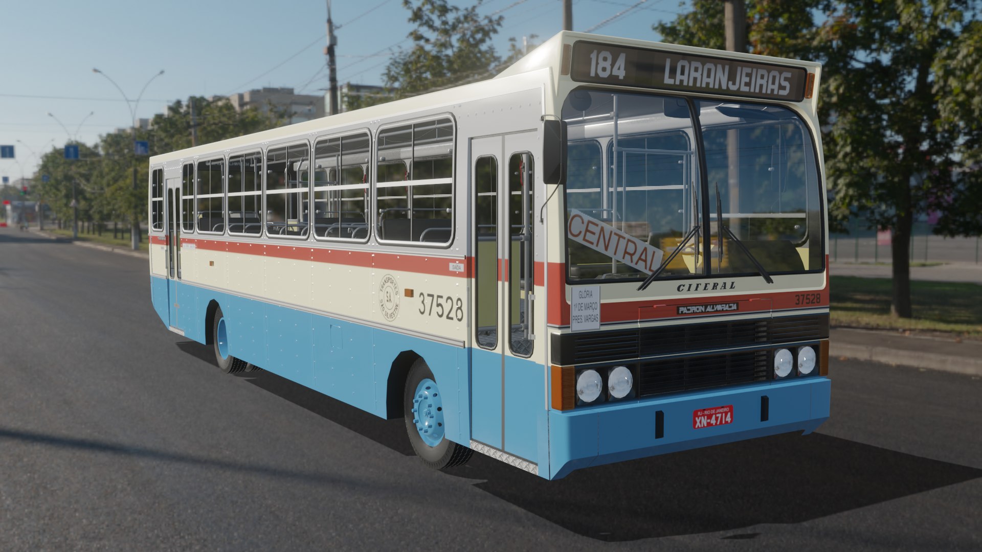 3D Onibus Ciferal Padron Model - TurboSquid 1682493