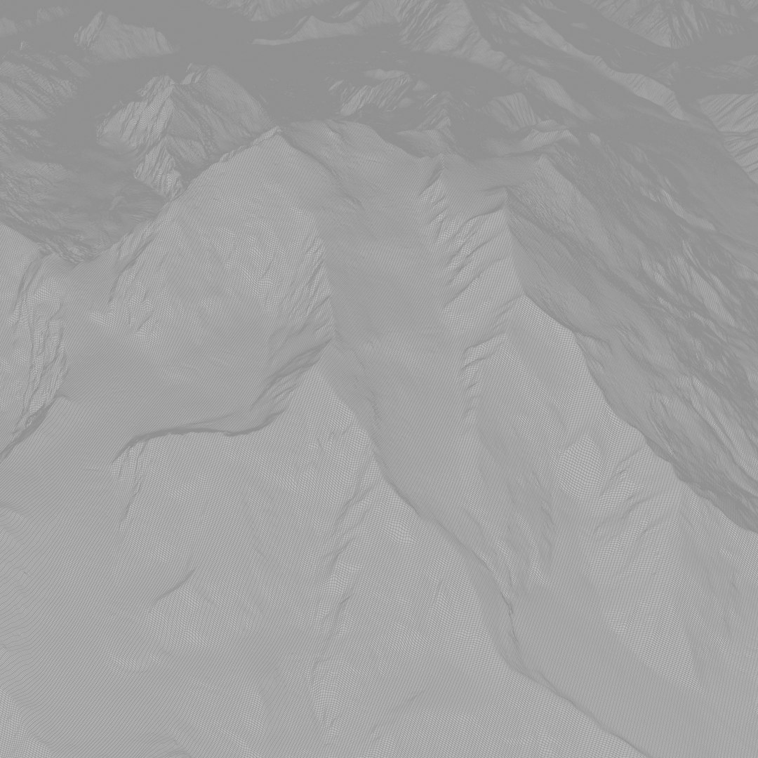 Denali Mount Model - TurboSquid 1669021