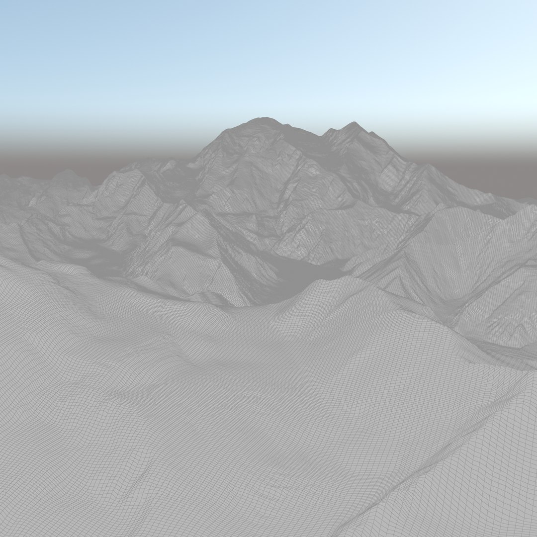 Denali Mount Model - TurboSquid 1669021