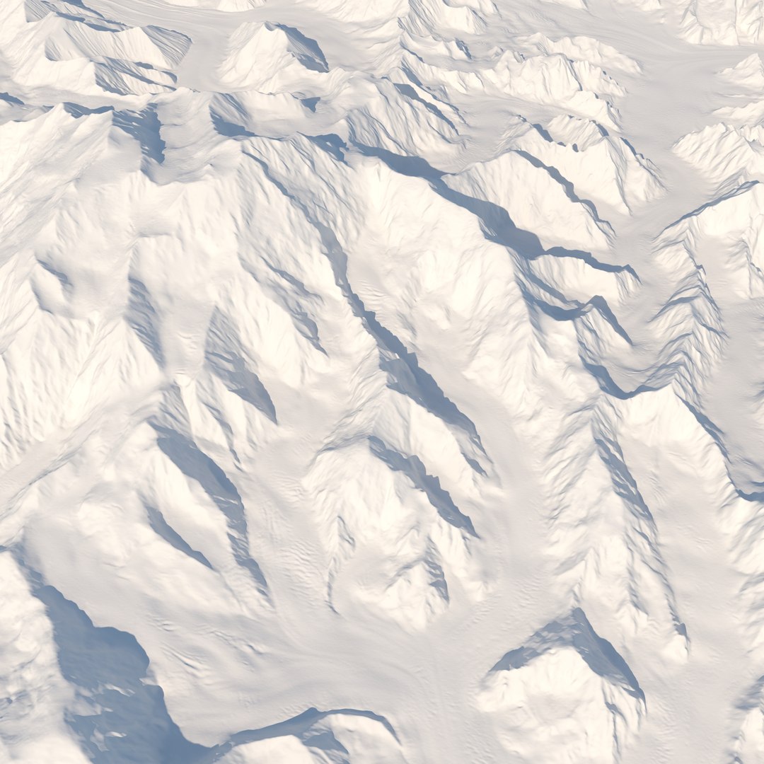 Denali Mount Model - TurboSquid 1669021