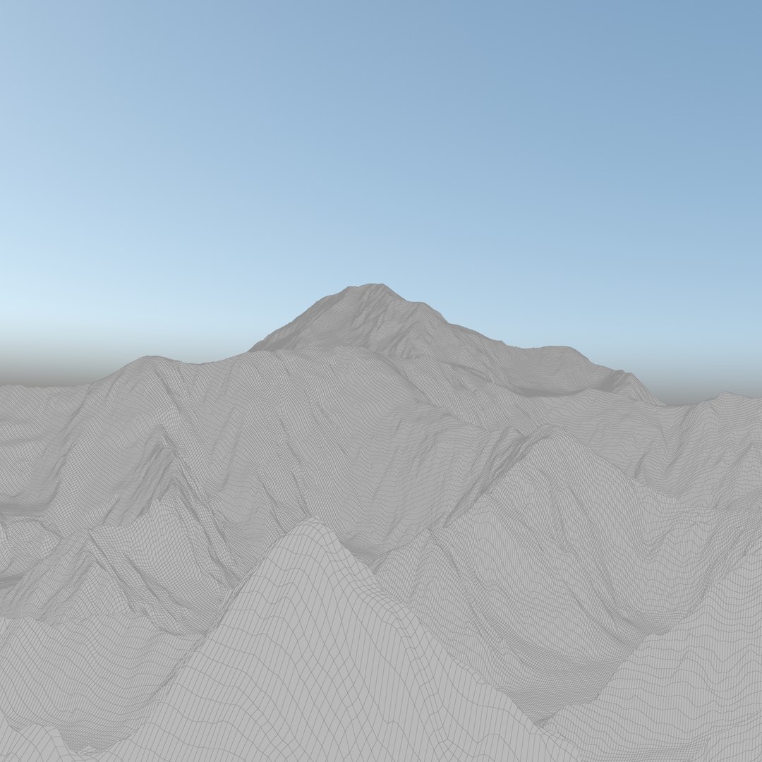 Denali Mount Model - TurboSquid 1669021