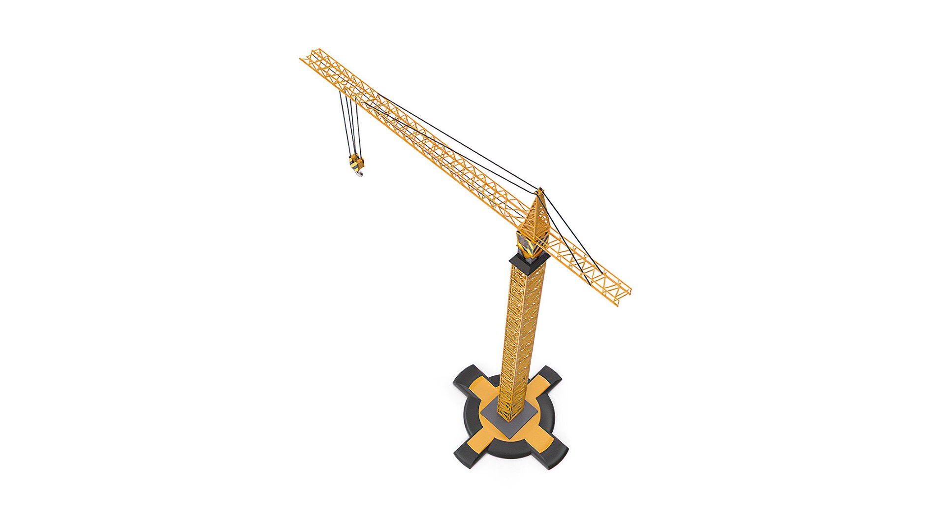 3D Construction Crane - TurboSquid 2054010