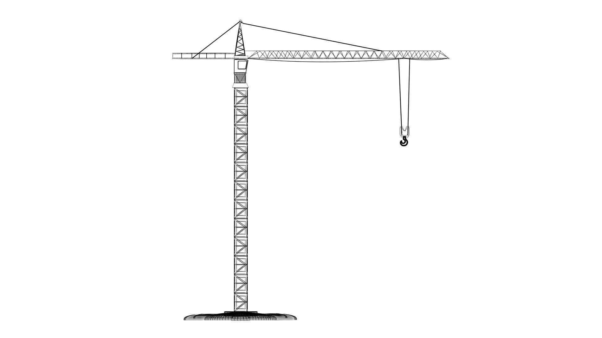 3D Construction Crane - TurboSquid 2054010