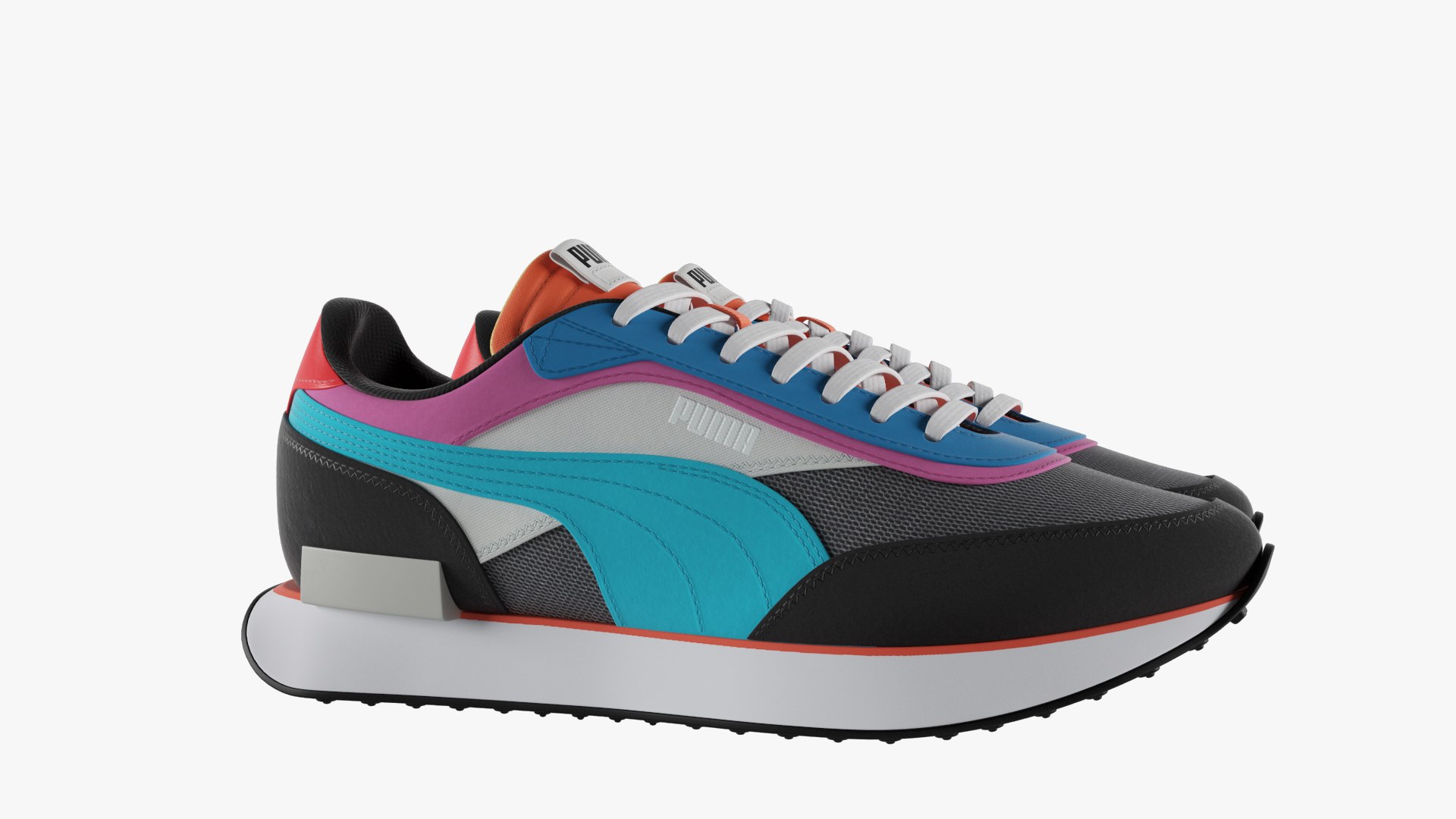 3D Puma Future Rider Trainers 3 - TurboSquid 1791687