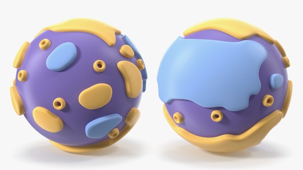 Cartoon Planets Collection 3 3D model - TurboSquid 1879997