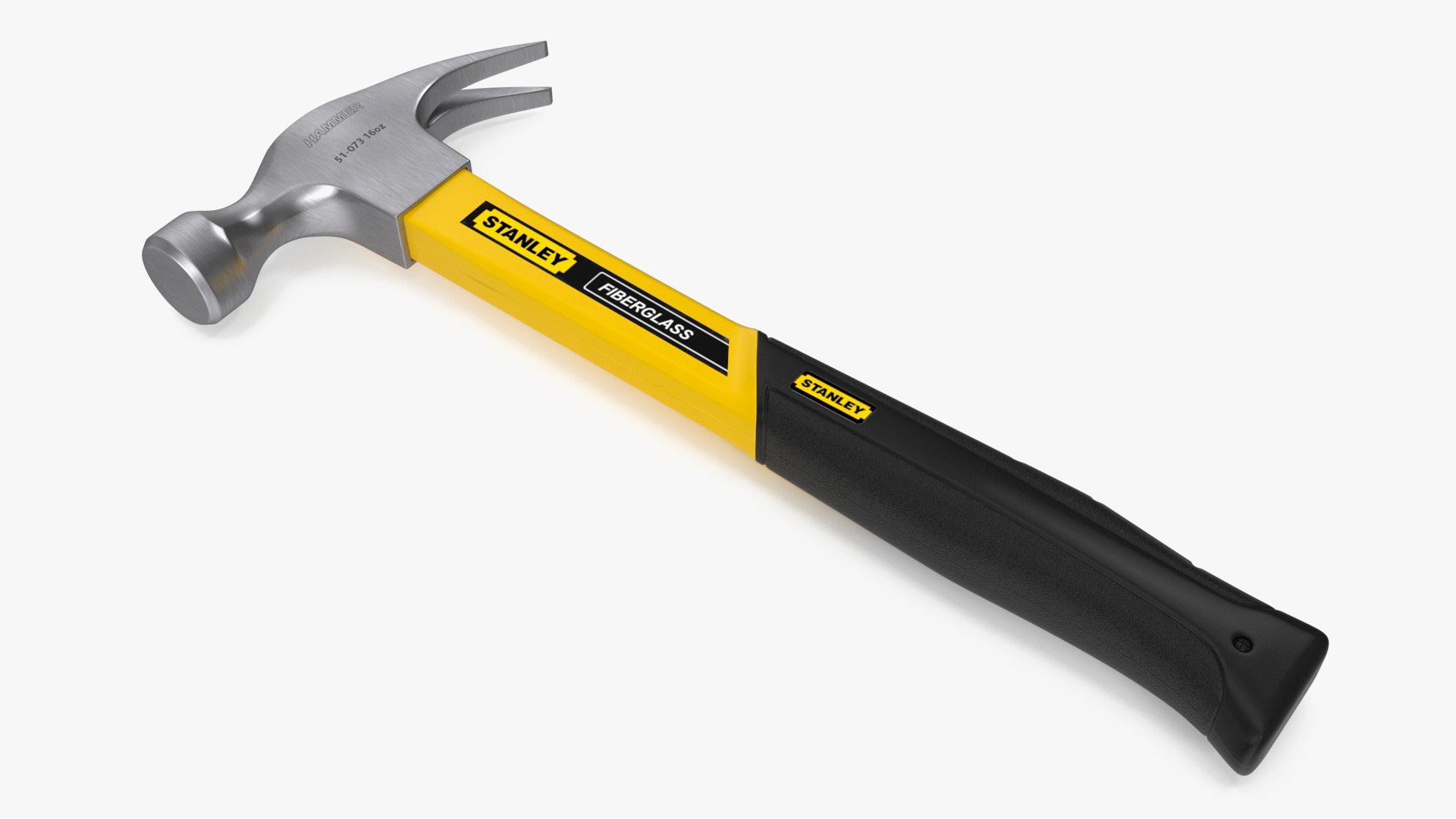 3D Model Claw Fiberglass Hammer Stanley - TurboSquid 2149973