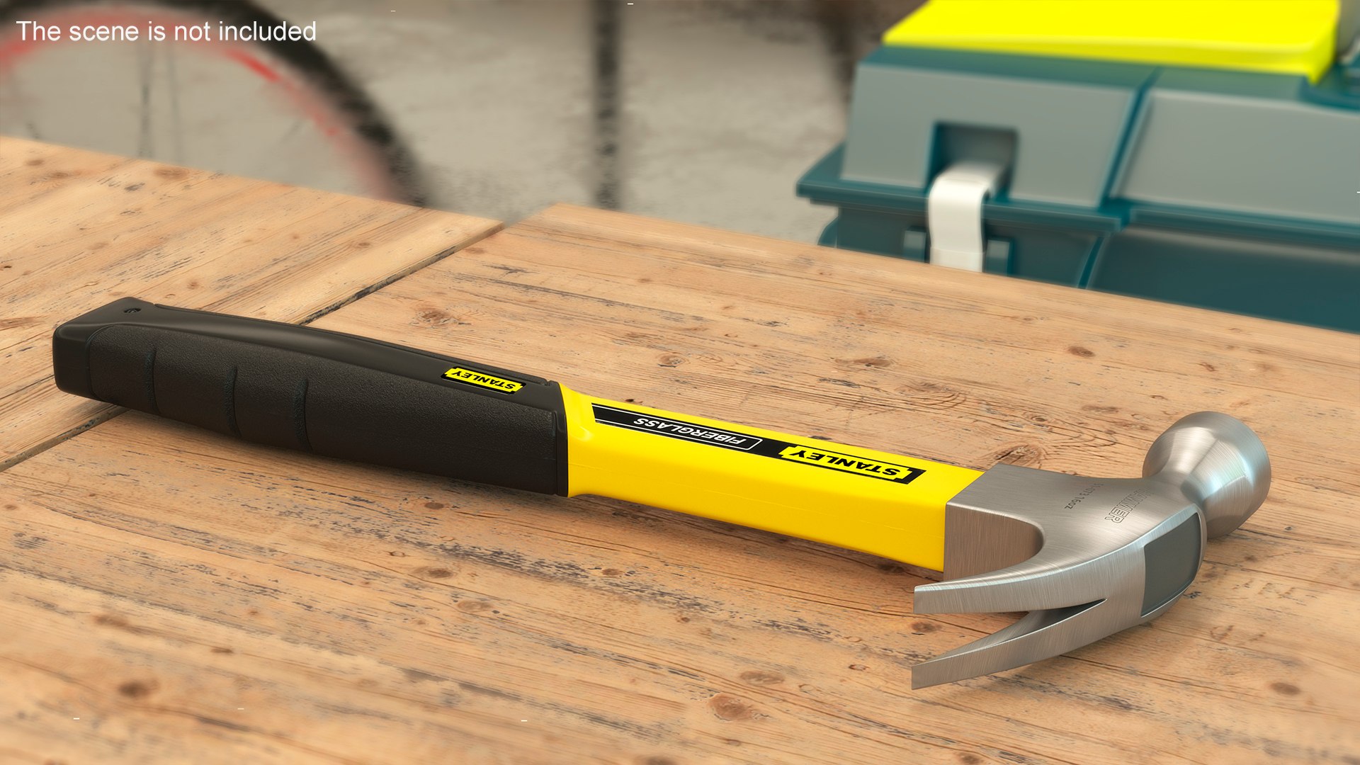 3D Model Claw Fiberglass Hammer Stanley - TurboSquid 2149973