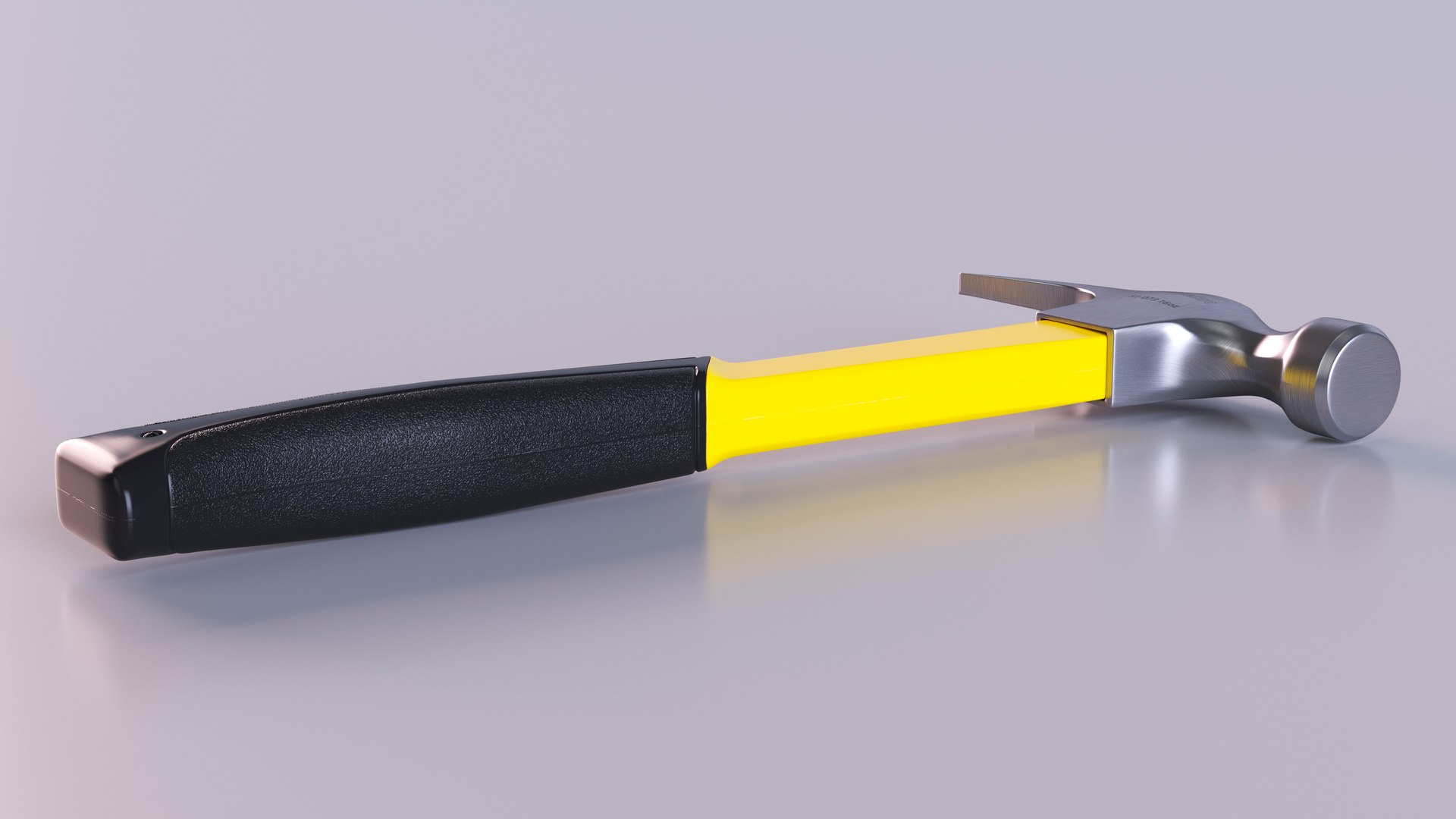 3D Model Claw Fiberglass Hammer Stanley - TurboSquid 2149973