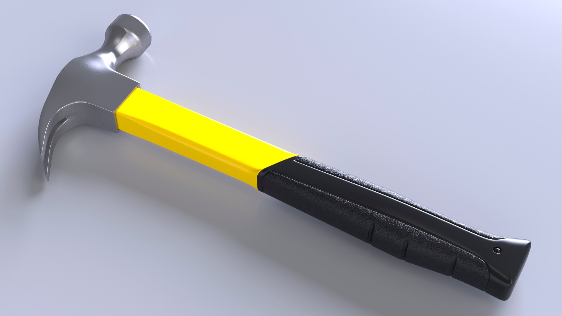 3D Model Claw Fiberglass Hammer Stanley - TurboSquid 2149973