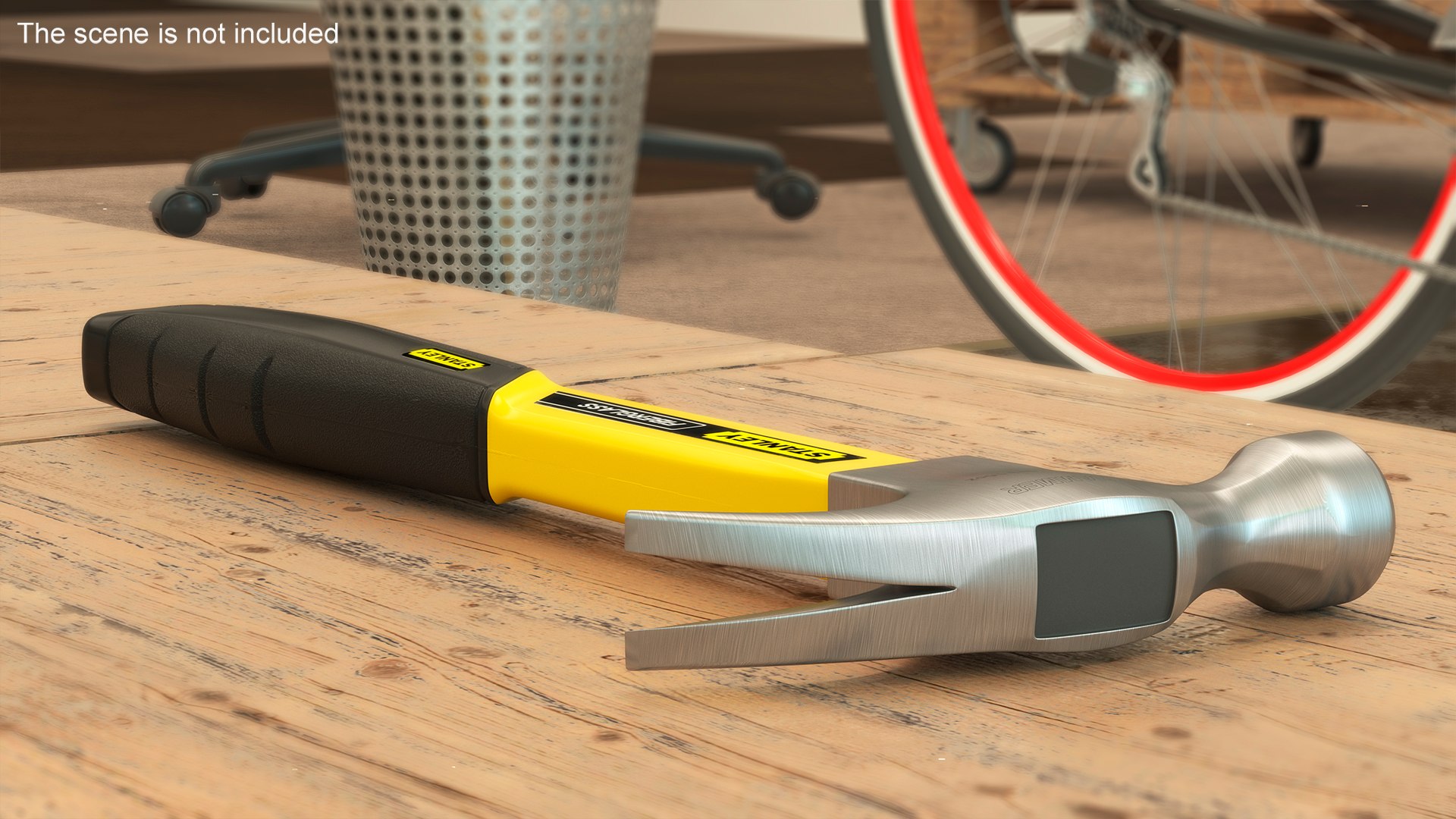3D Model Claw Fiberglass Hammer Stanley - TurboSquid 2149973
