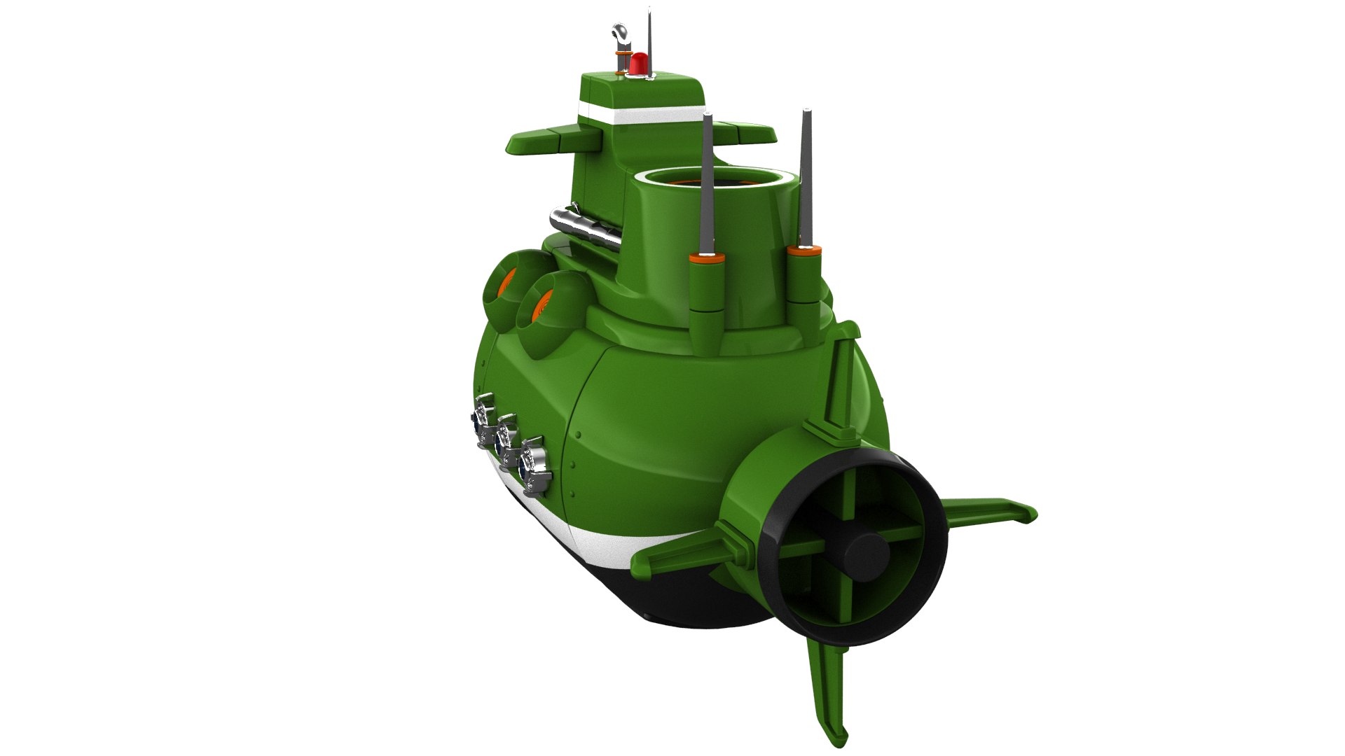 3D Model Submarine Sub Marine - TurboSquid 1581071