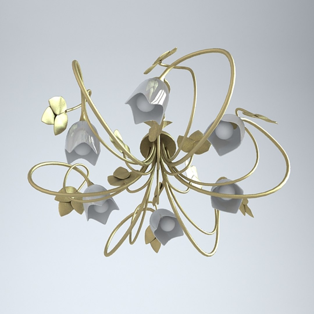 3d model celling lights