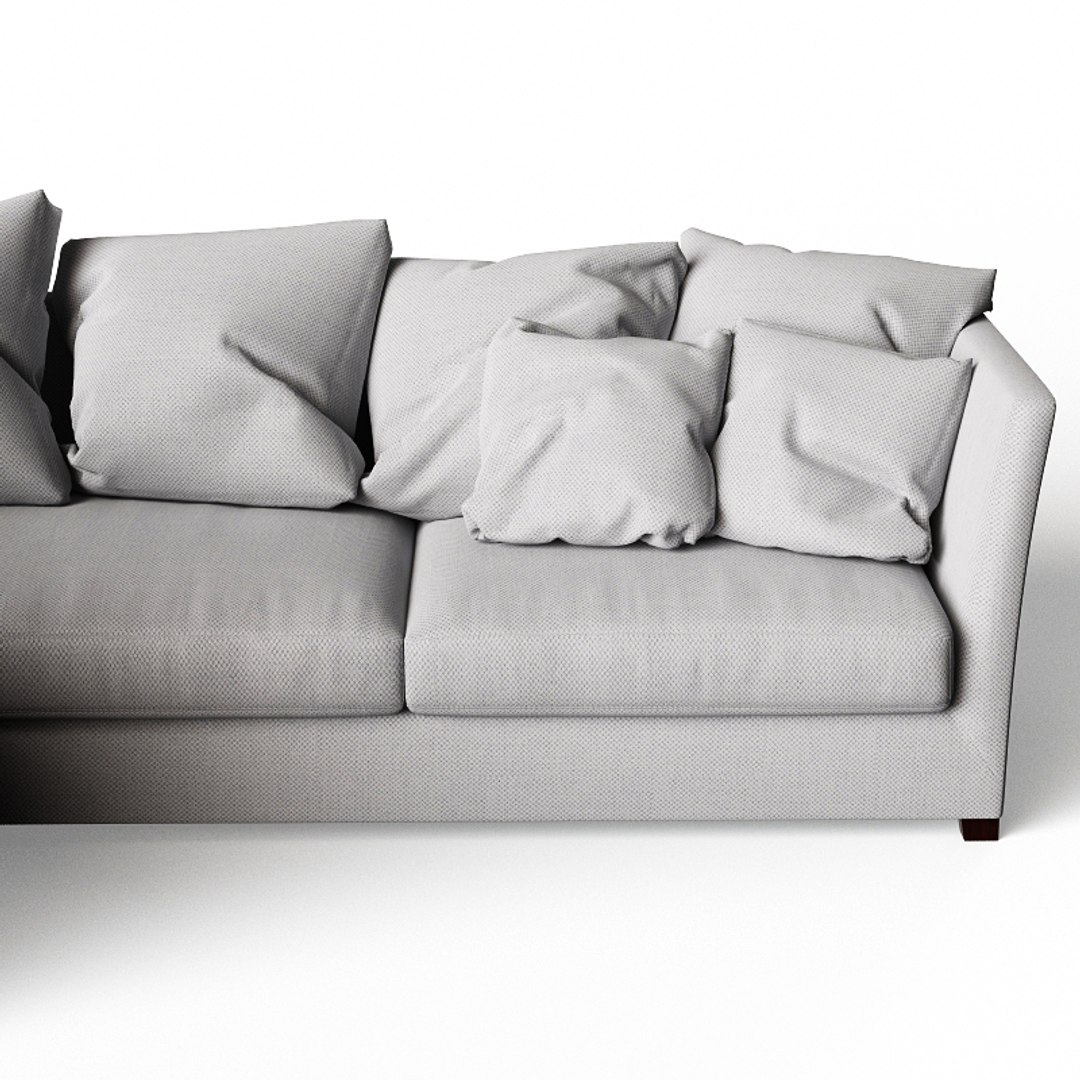 3ds max flexform victor sofa