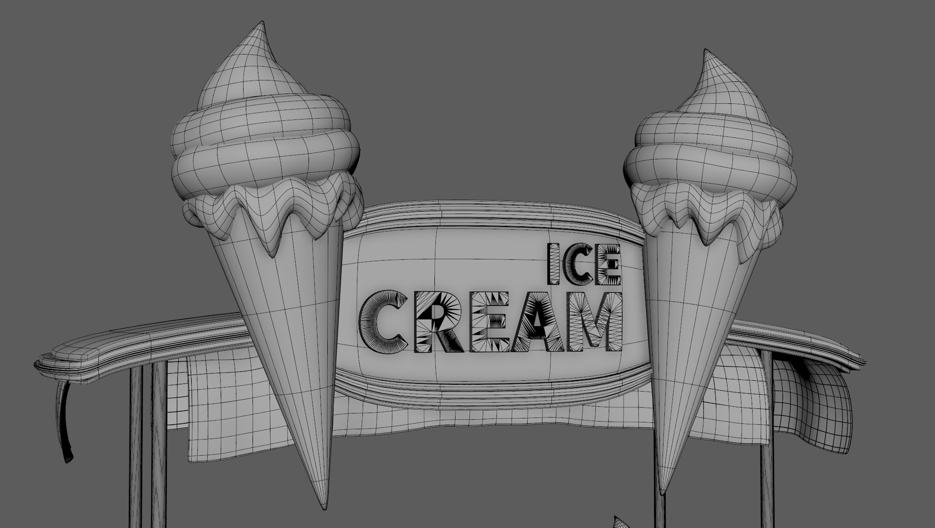 3D Polygons Scene Model - TurboSquid 1263031
