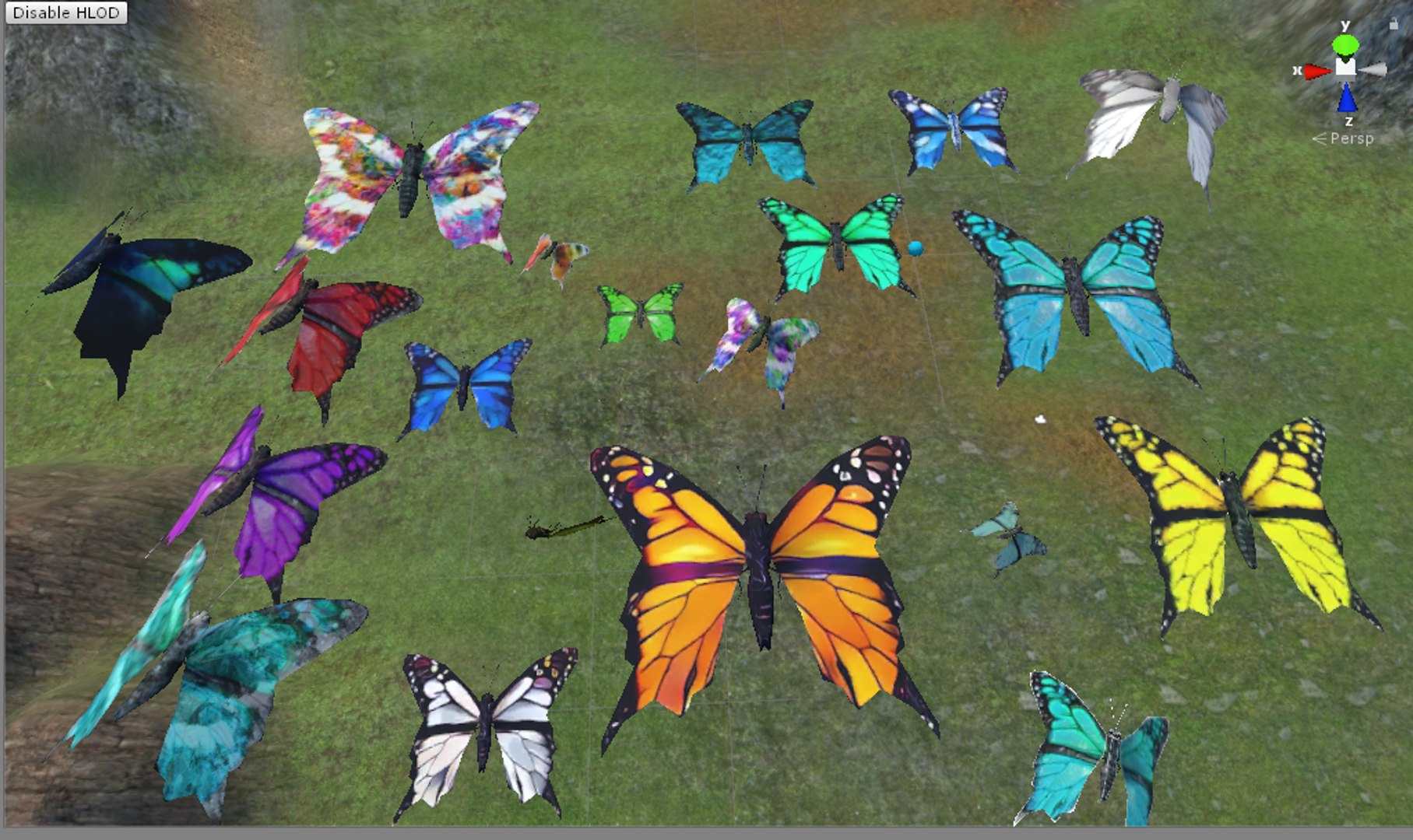 Butterfly Animations Flying 3D - TurboSquid 1322210