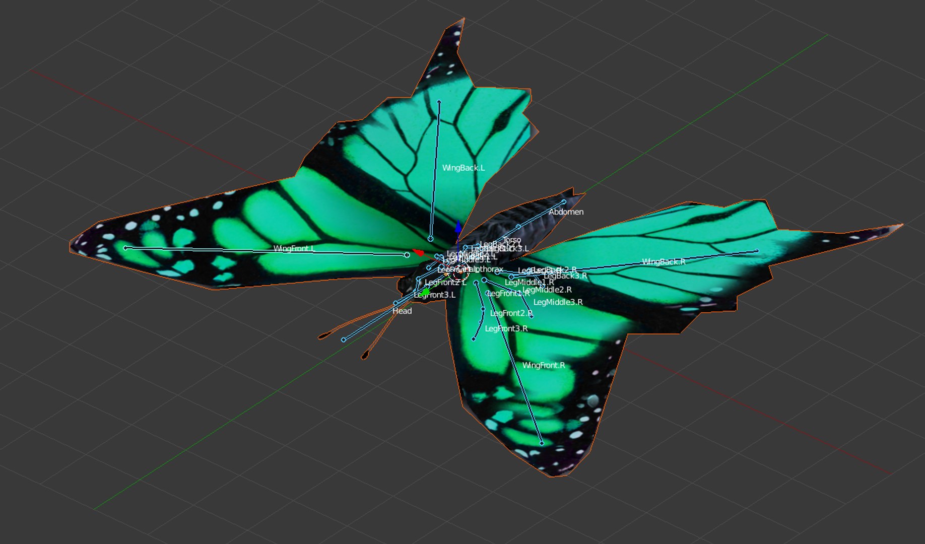 Butterfly Animations Flying 3D - TurboSquid 1322210