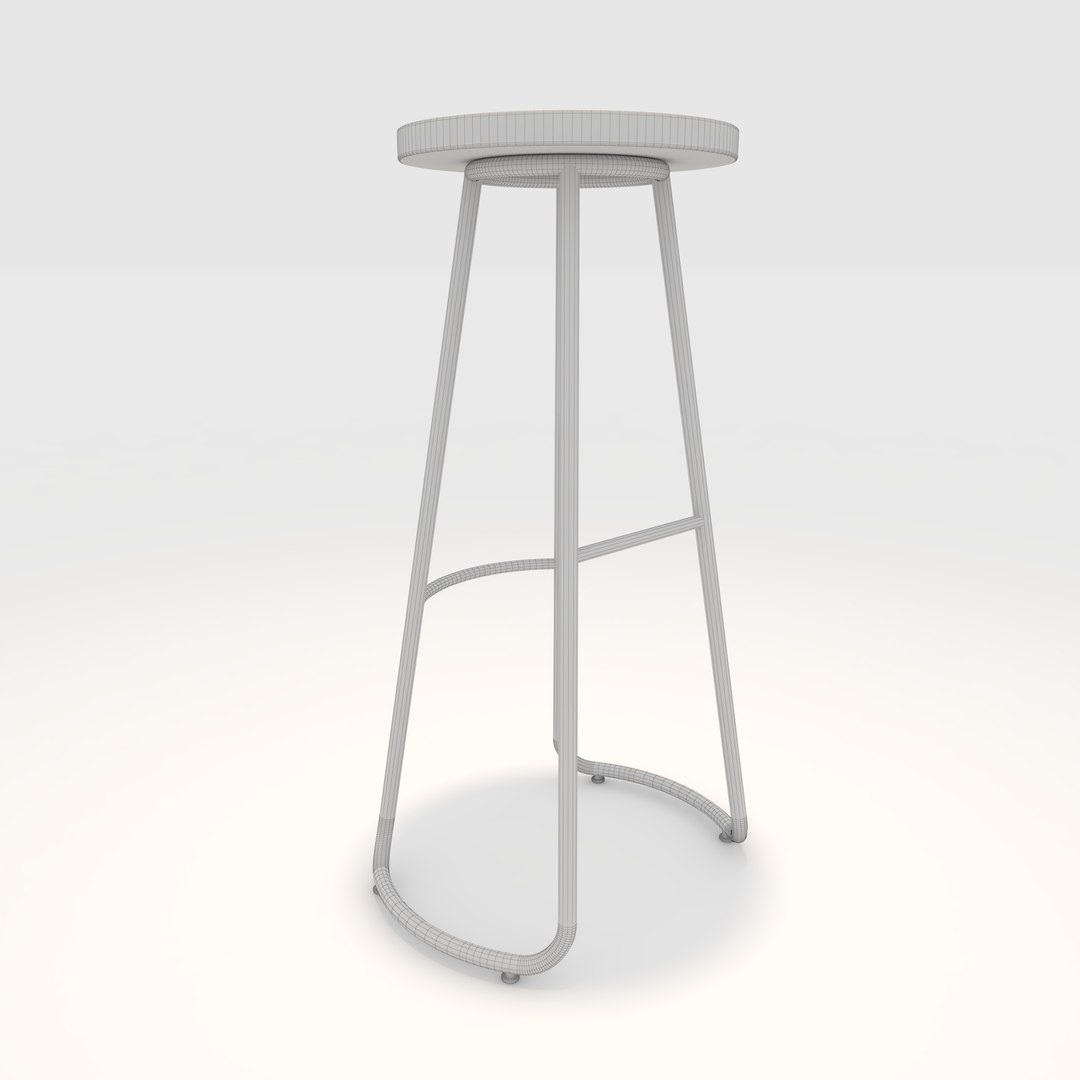 3D Bar Stool 5 - TurboSquid 2297662