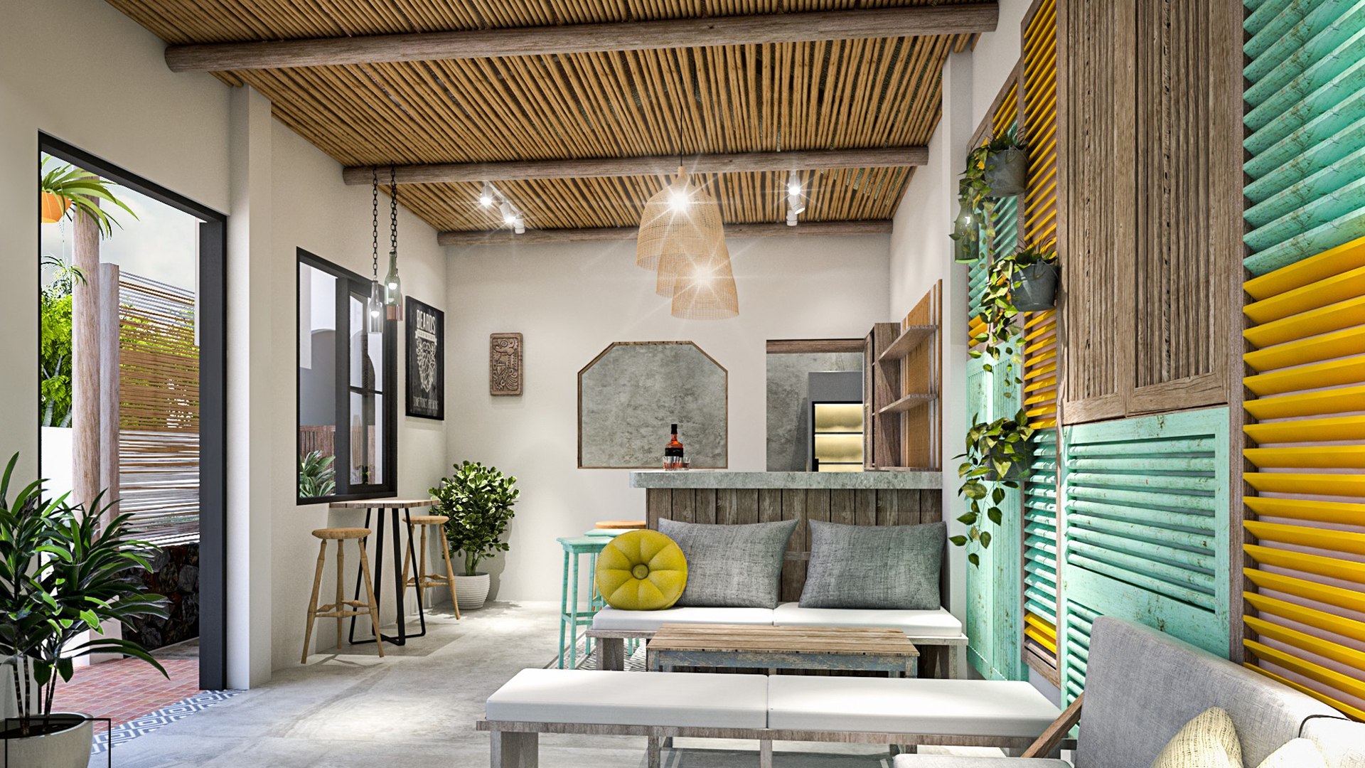 RESTAURANT-CAFE 3D - TurboSquid 1858024