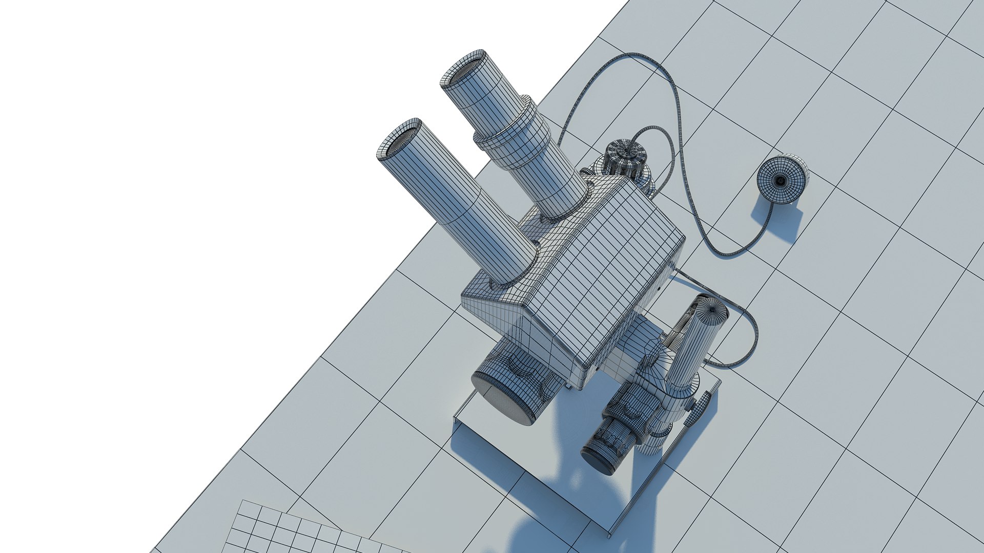 Old Microscope 3D - TurboSquid 1484451
