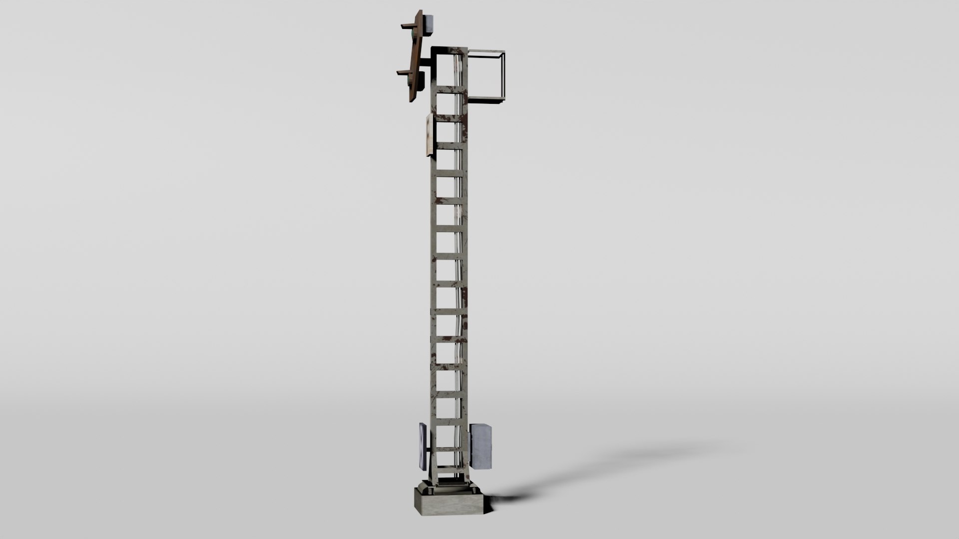 Distant signal 3D model - TurboSquid 2054808