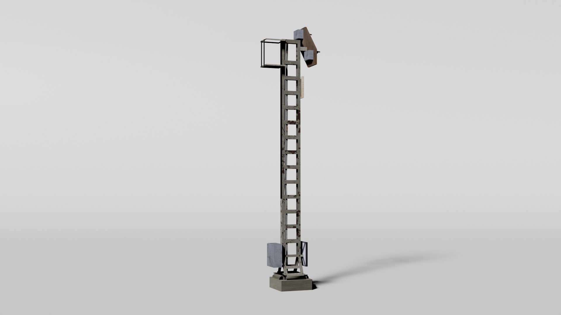 Distant signal 3D model - TurboSquid 2054808