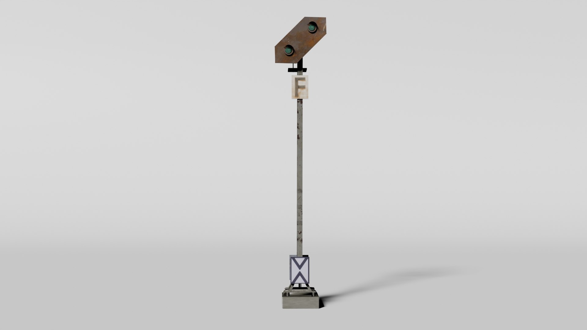 Distant signal 3D model - TurboSquid 2054808