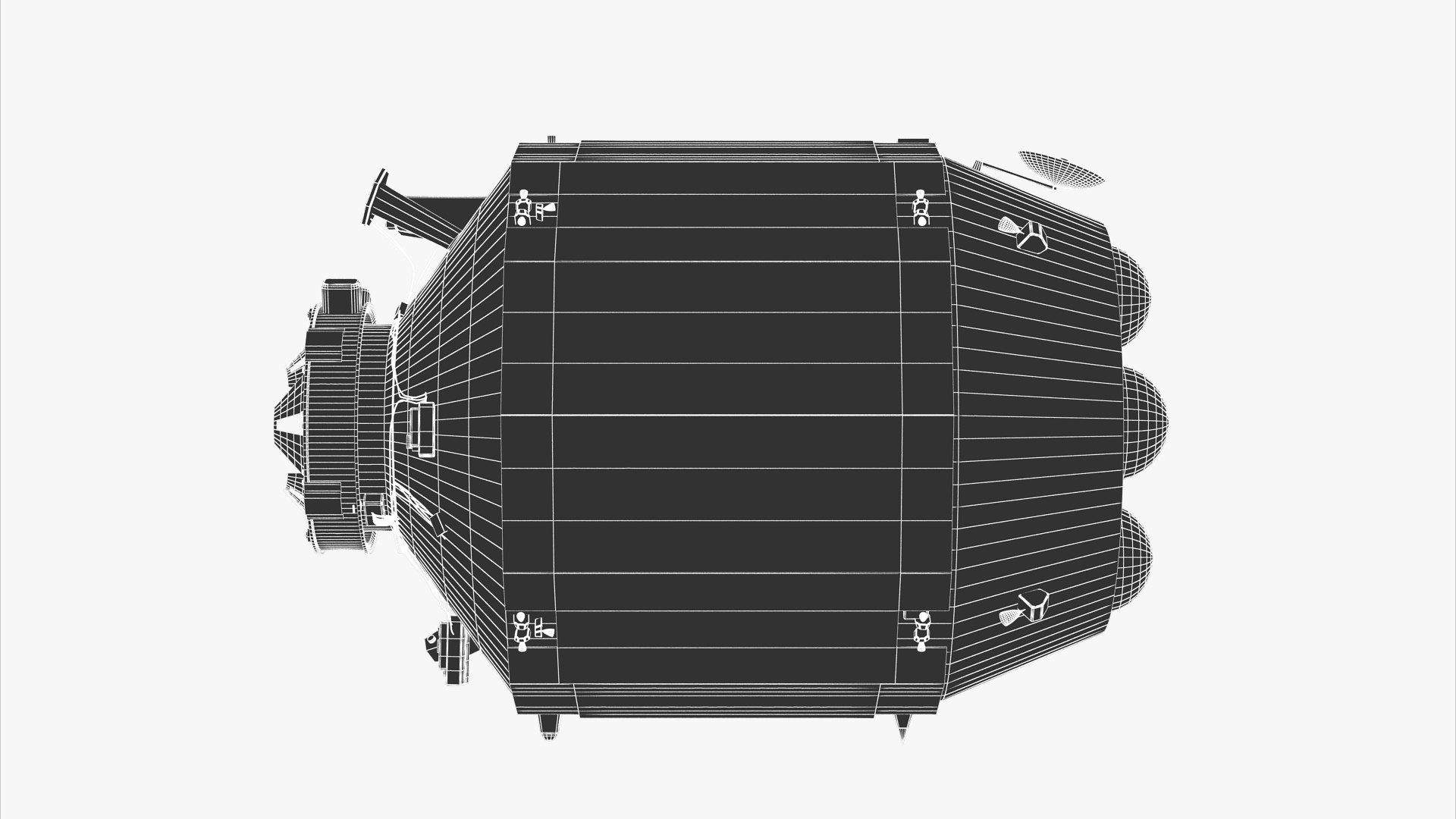 3D Qingzhou-1 In Out Model - TurboSquid 2369520