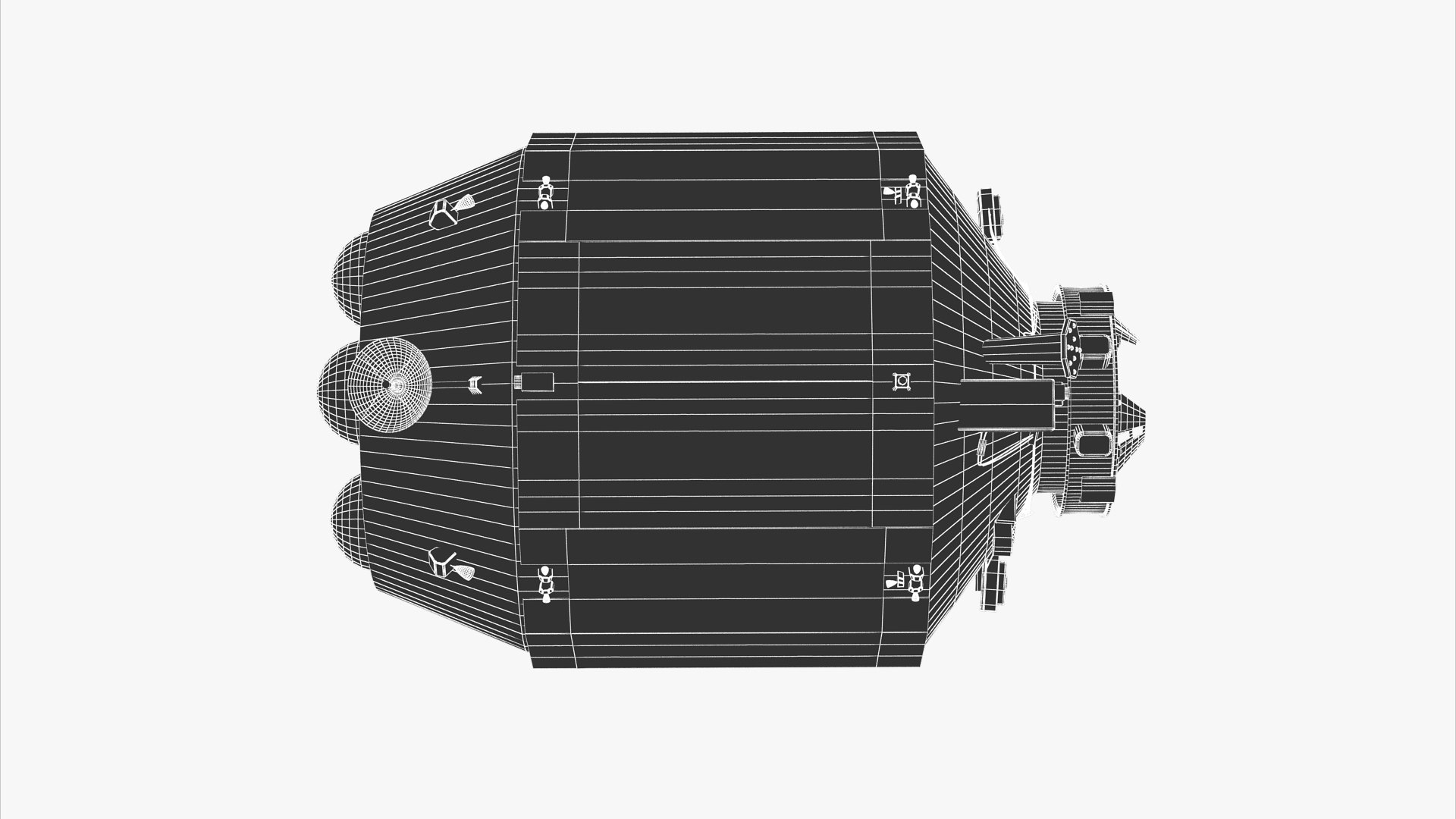 3D Qingzhou-1 In Out Model - TurboSquid 2369520