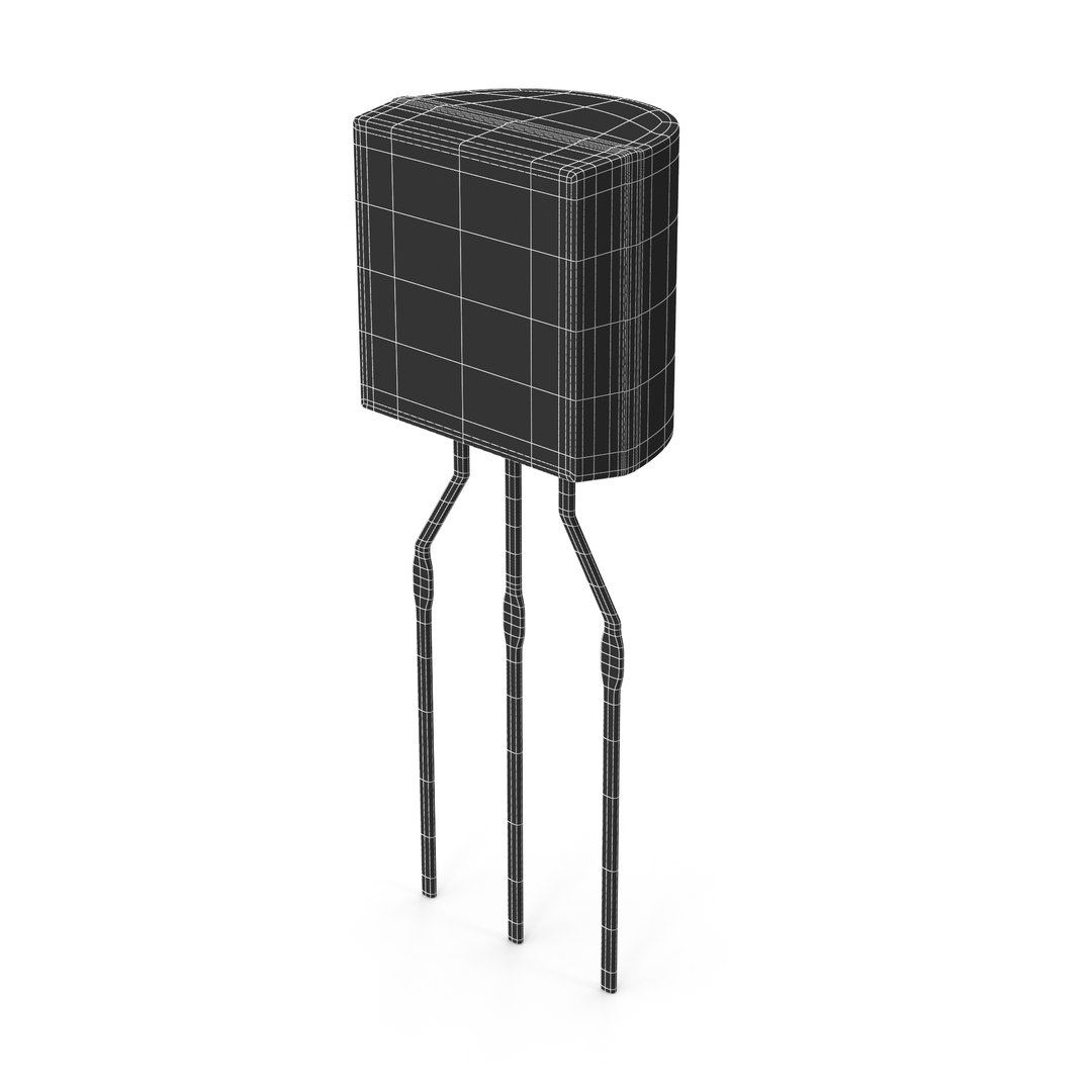 3D Temperature Sensor Transistor - TurboSquid 1976247