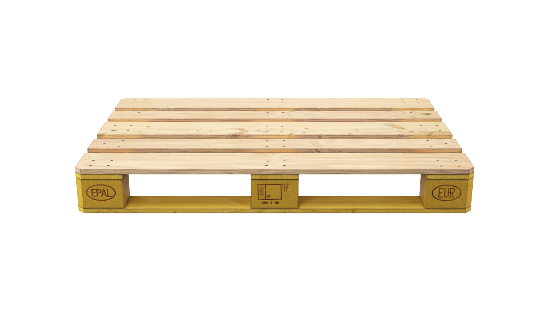 3D Pallet Yellow - TurboSquid 2013016